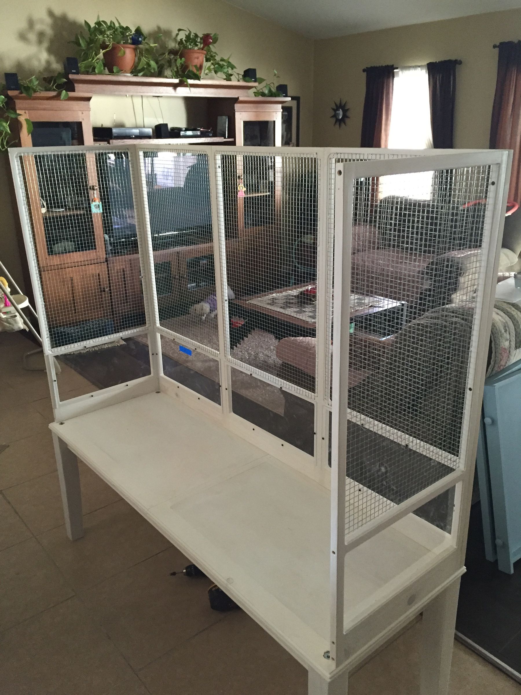 Flight Cage: Assemble Base and Legs : 3 Steps (with Pictures ...