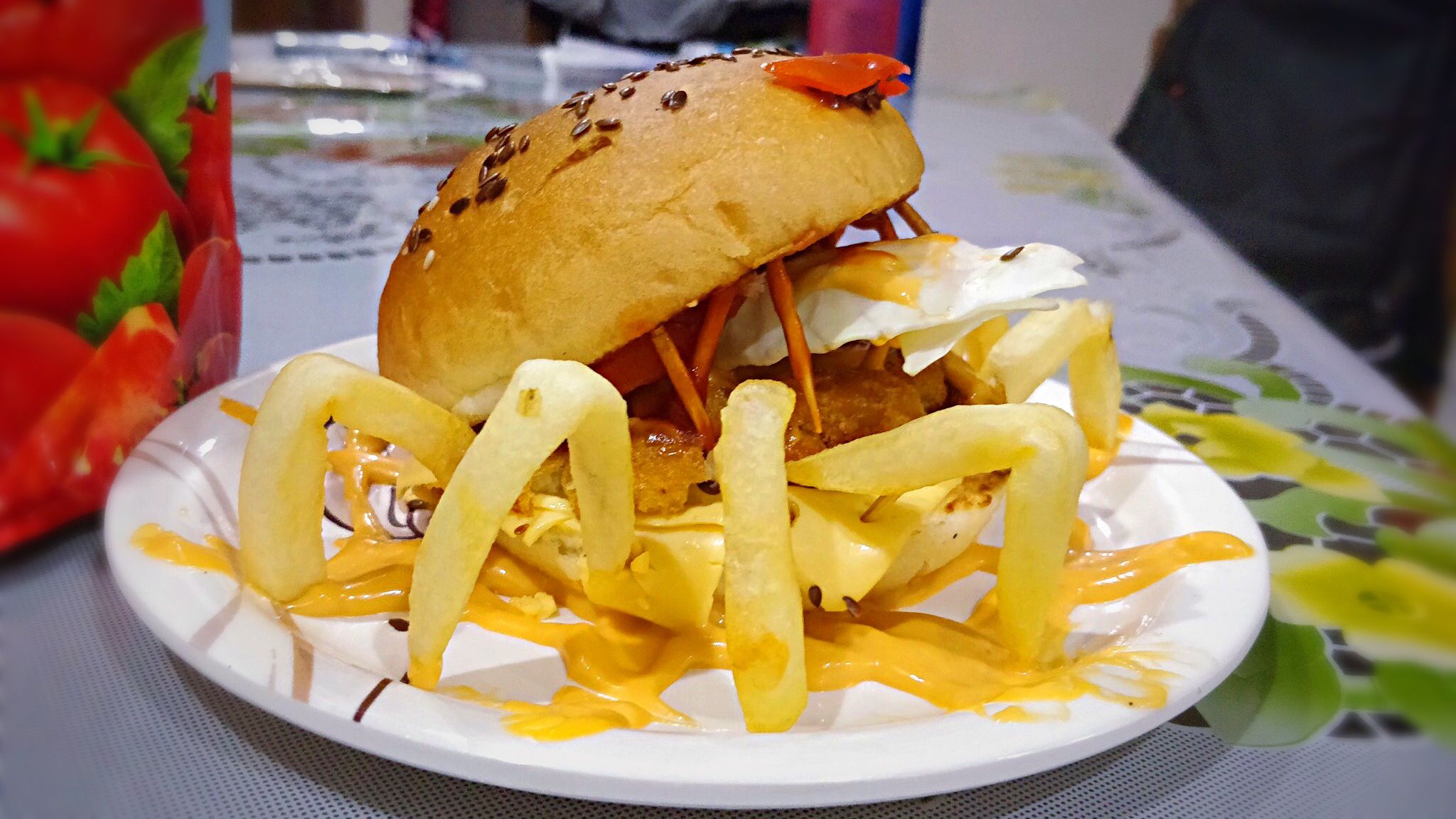 Cloudy With A Chance Of Meatballs 2 Cheese Spider Toy