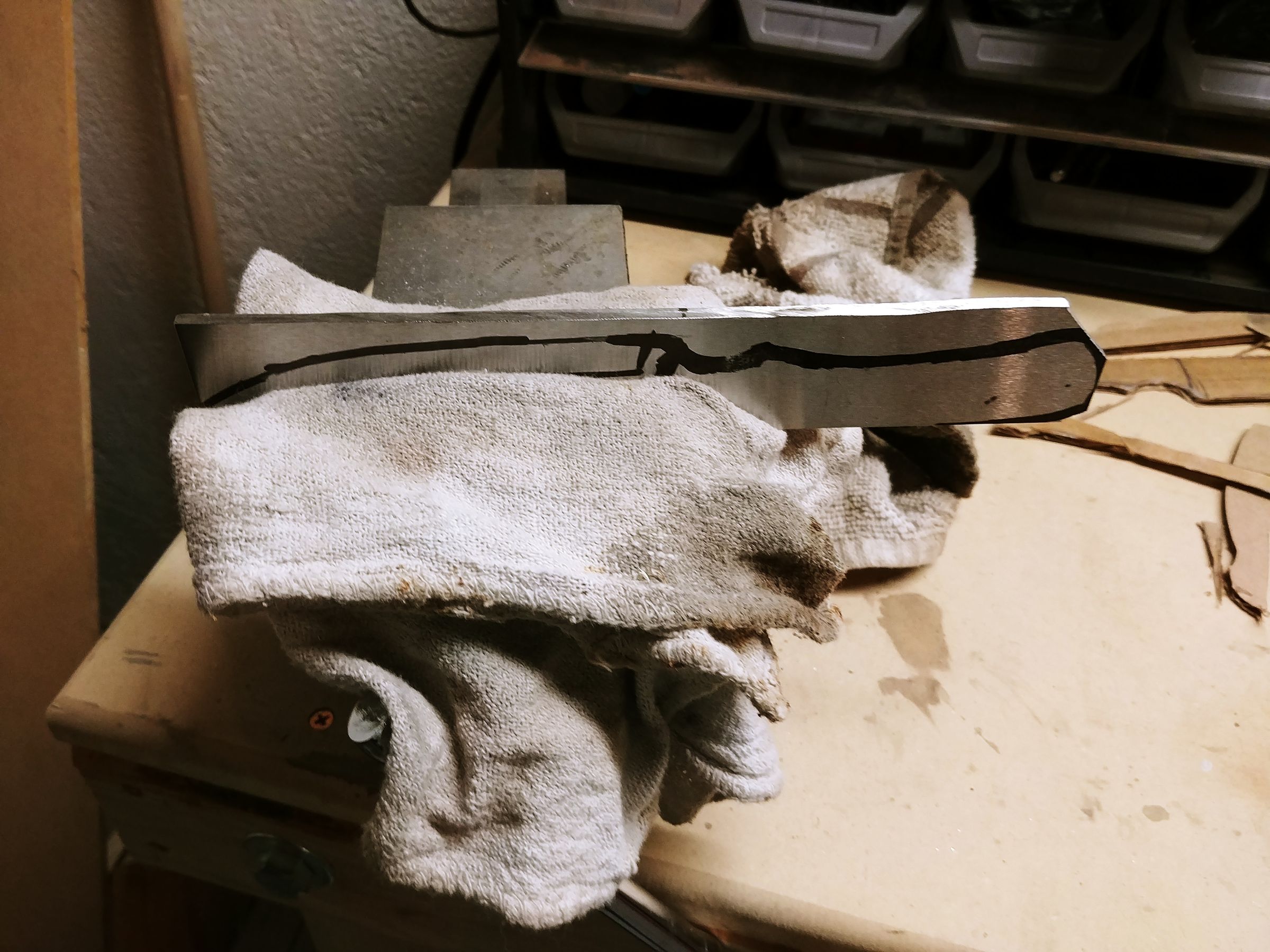 How to Make a Knife (Stock Removal Method) : 19 Steps (with Pictures ...