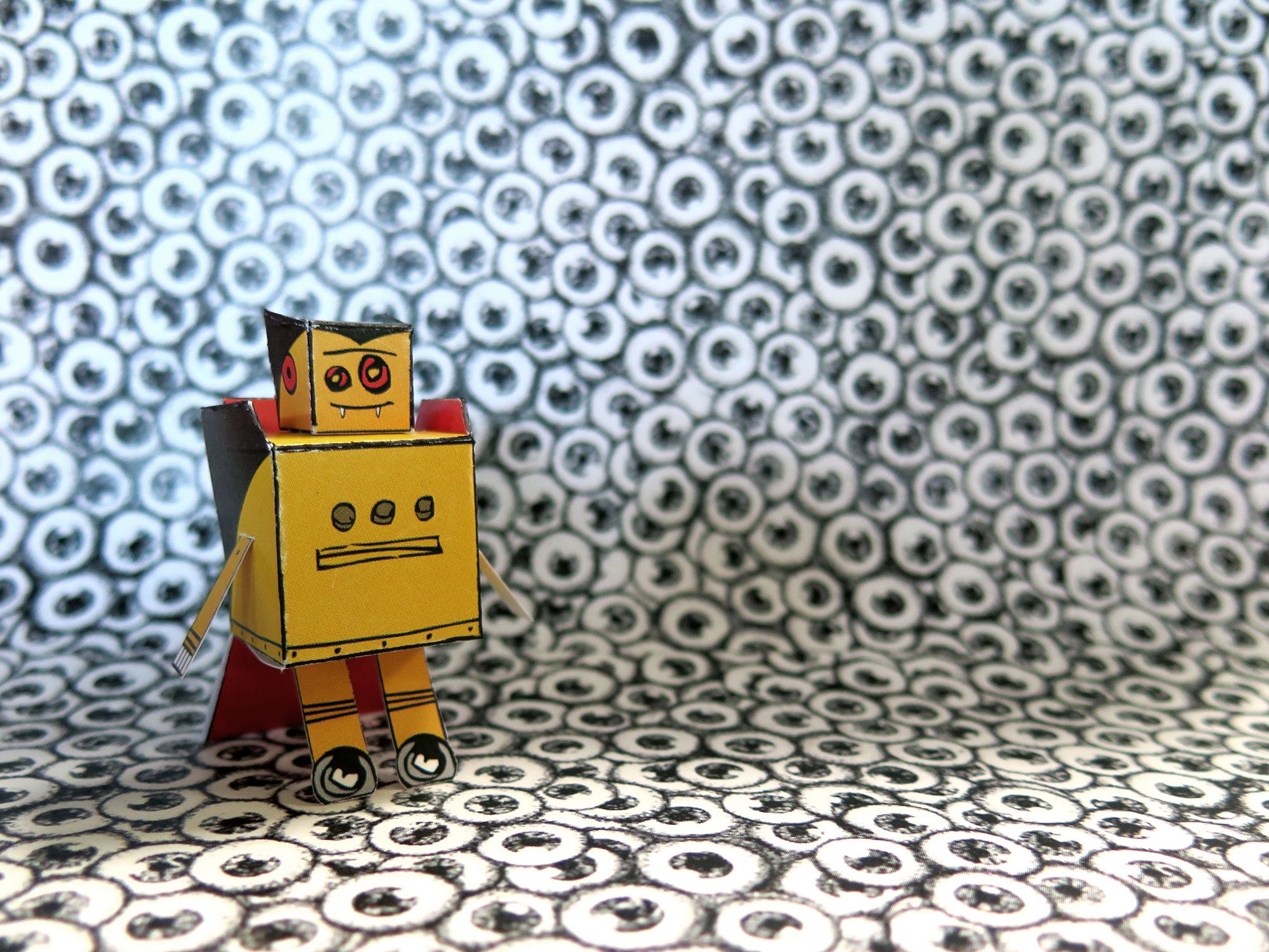 Vampire Robot Papercraft : 13 Steps (with Pictures) - Instructables