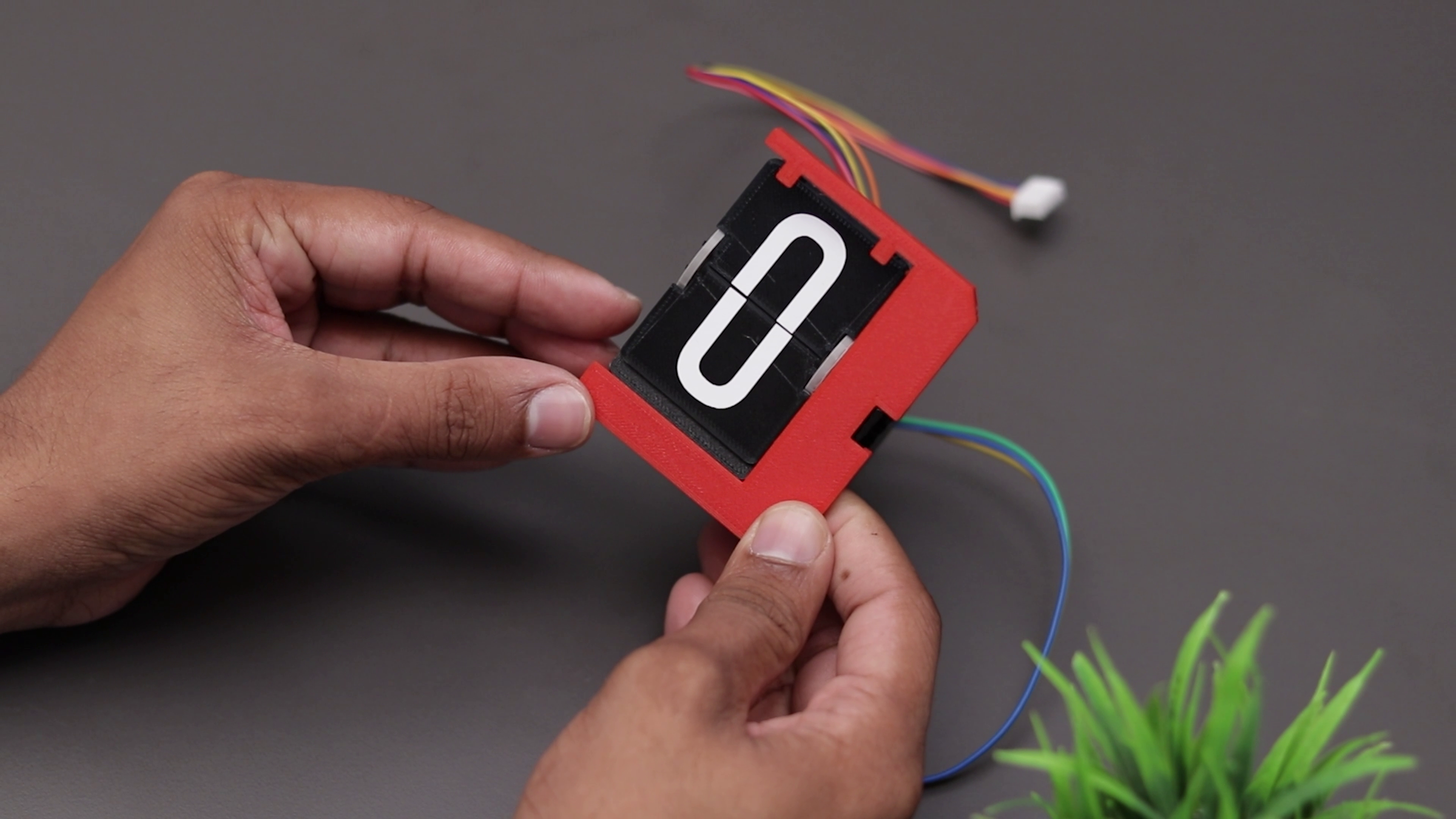 Making a Split Flat Display Clock - 3D Printed | Arduino : 16 Steps ...