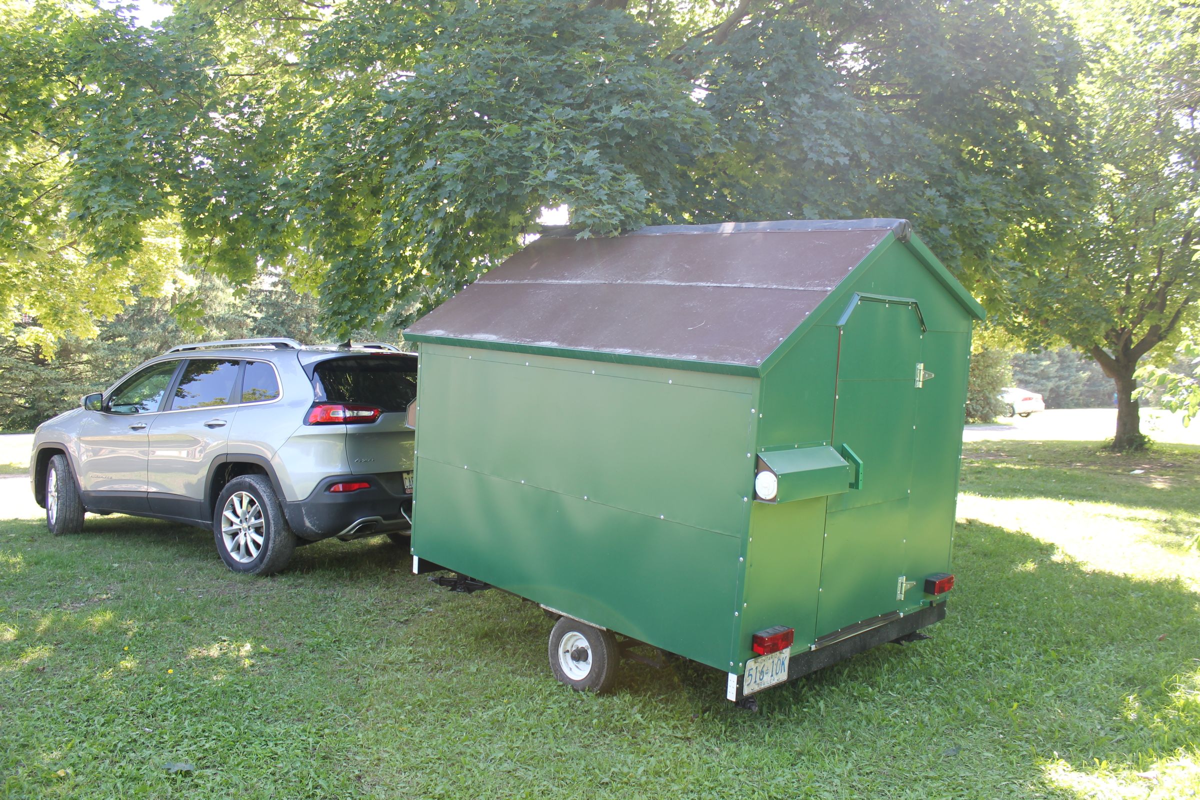 Tiny Dumpster House Trailer : 7 Steps (with Pictures) - Instructables