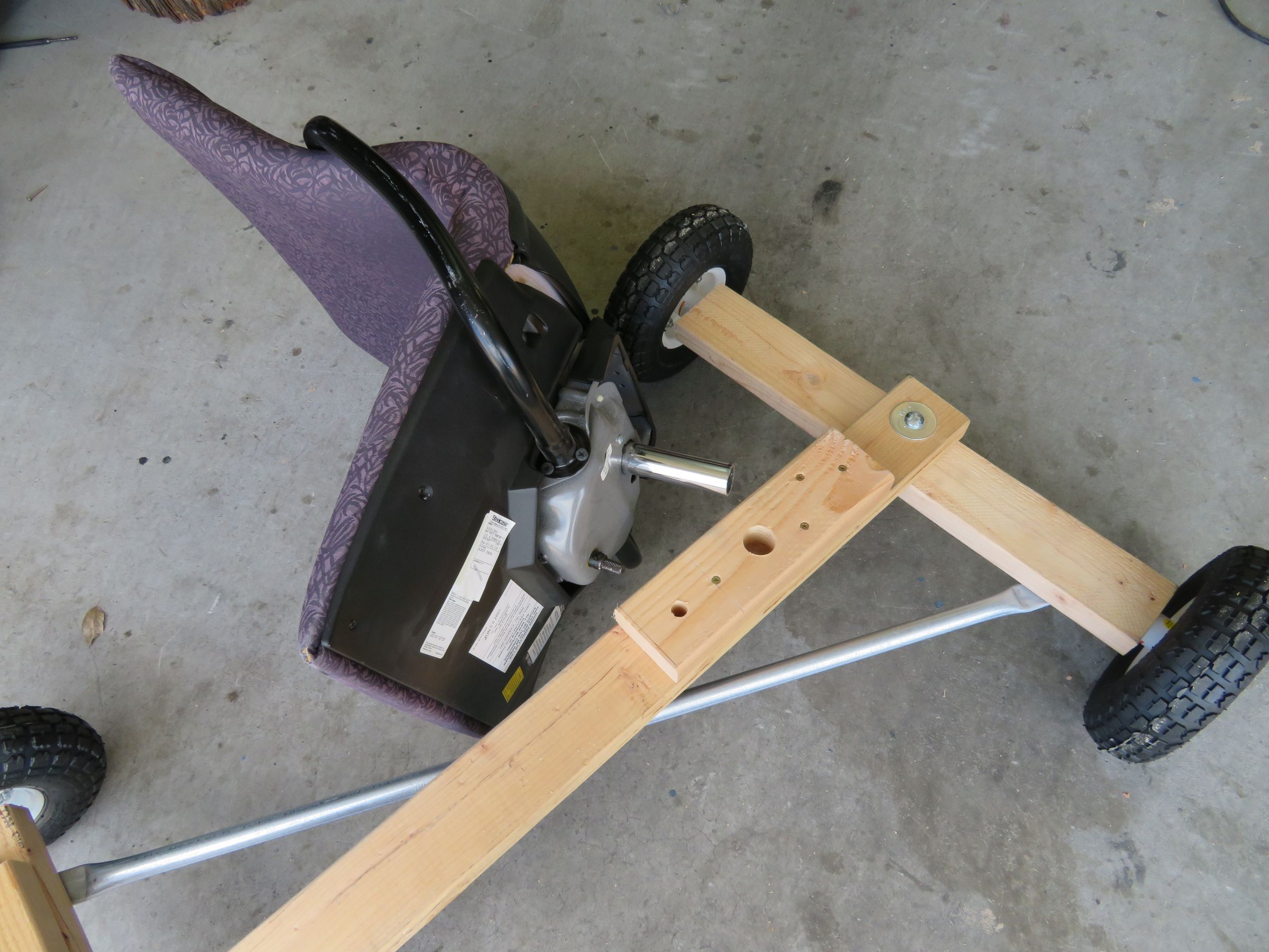 Office Chair Racer With Articulated Steering : 13 Steps (with Pictures ...
