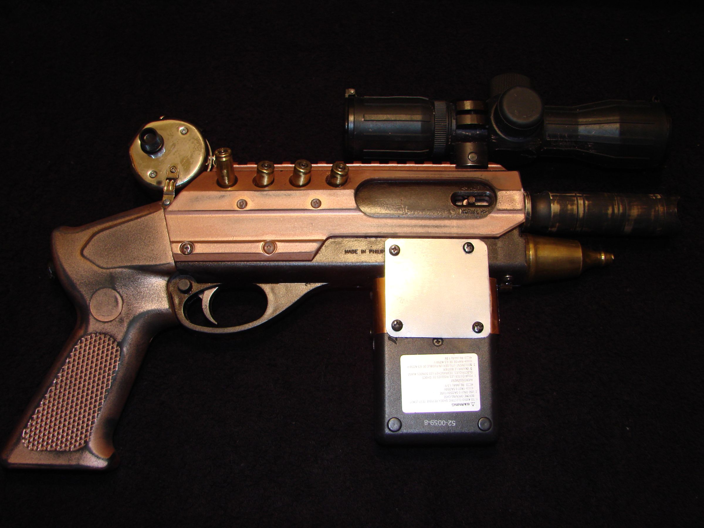 STEAM PUNK STUN GUN / 223 ZOMBIE ELIMINATOR. - Instructables