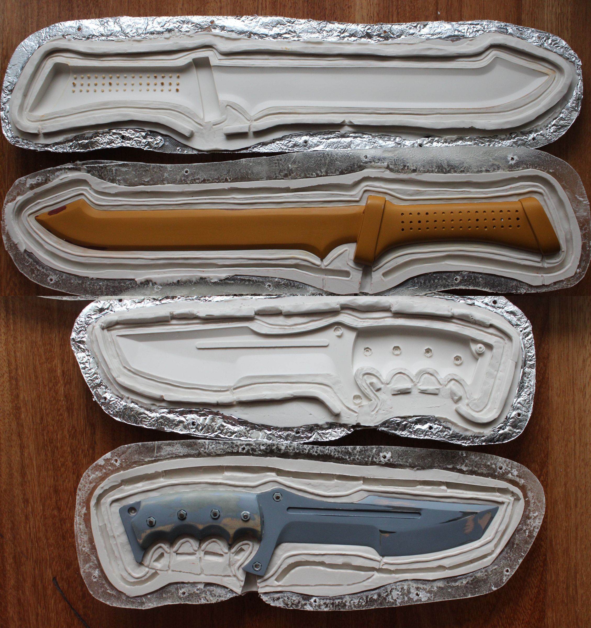 How to Mold a Prop Weapon - a Two Part Silicone Mold - Instructables