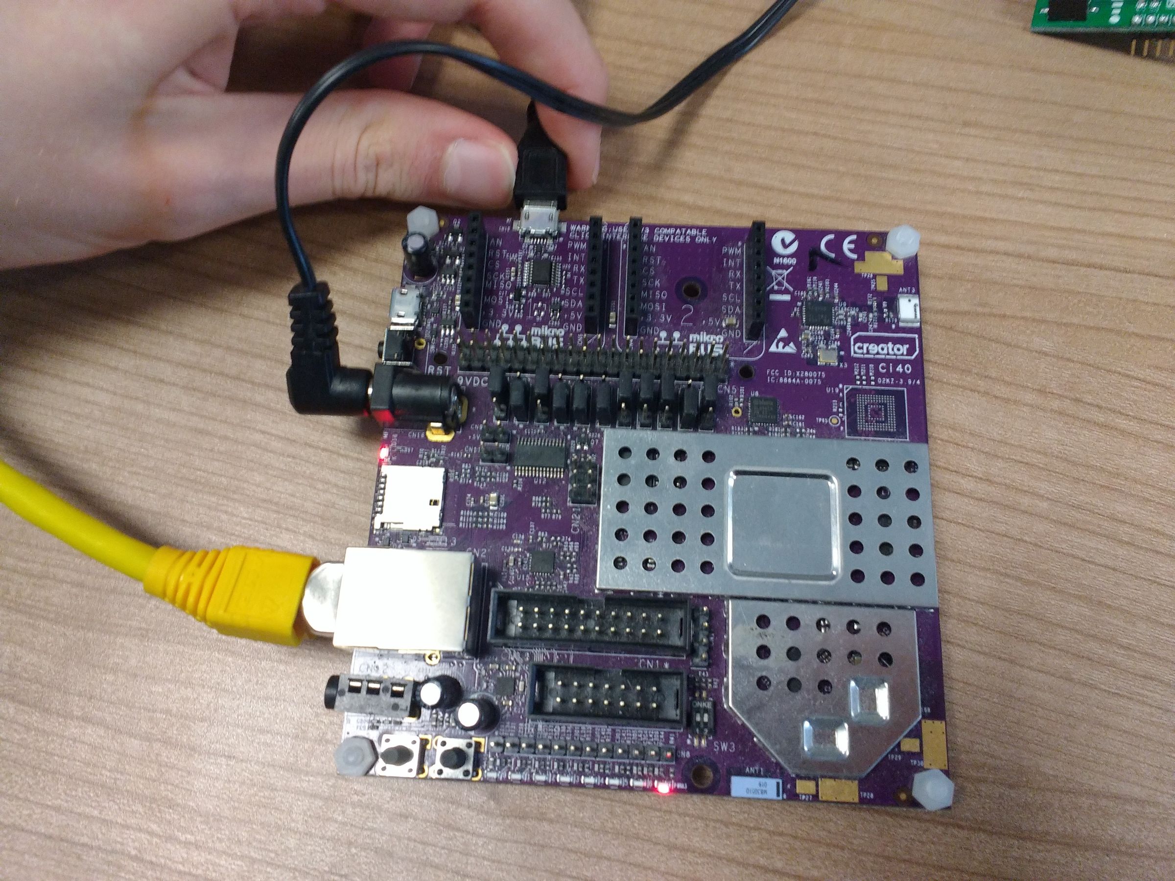 Creator Ci40 LED Switch : 6 Steps - Instructables