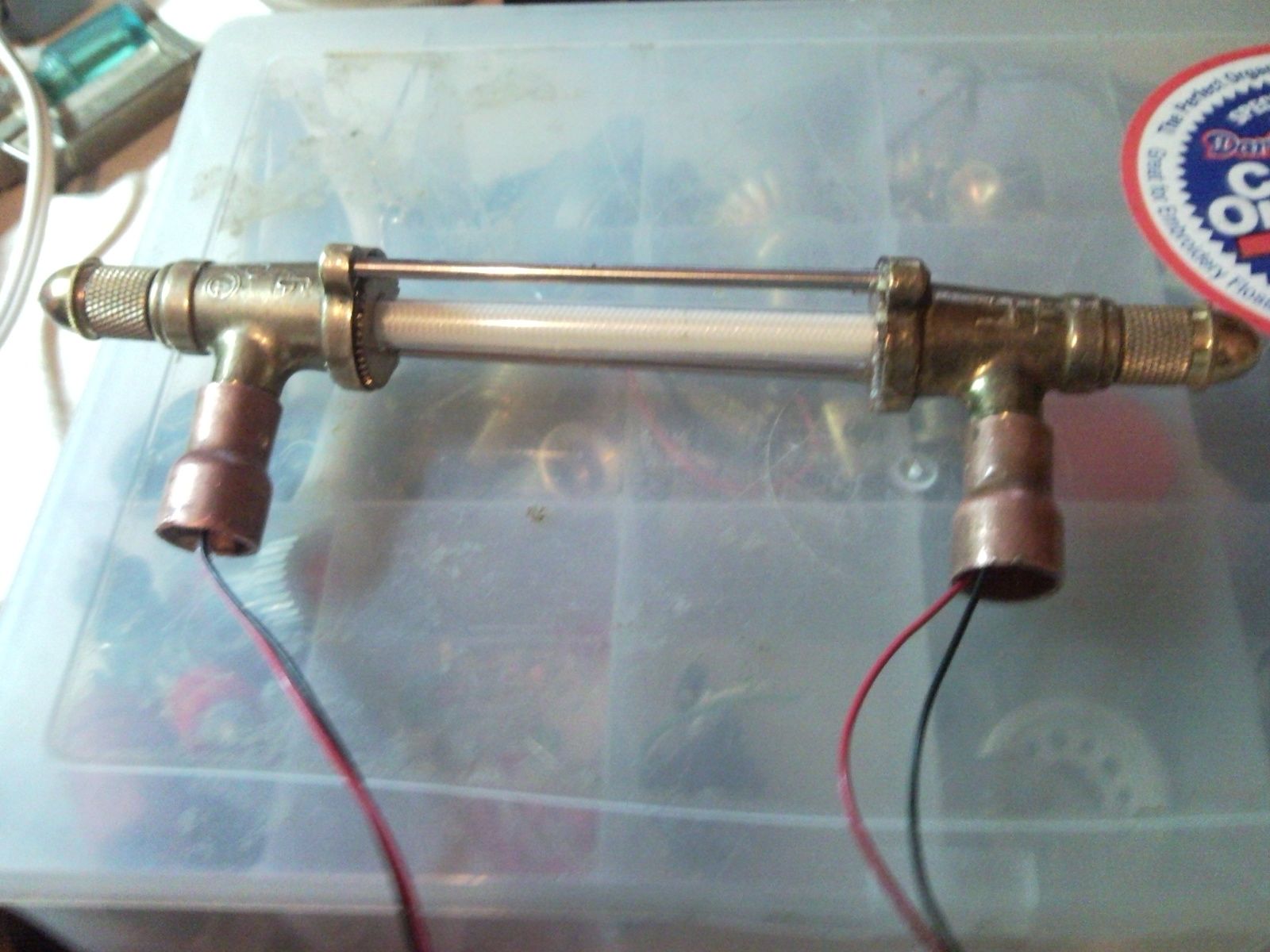 Introduction to Making a SteamPunk Light Tube U.S.A. Version 2.0 : 6 ...