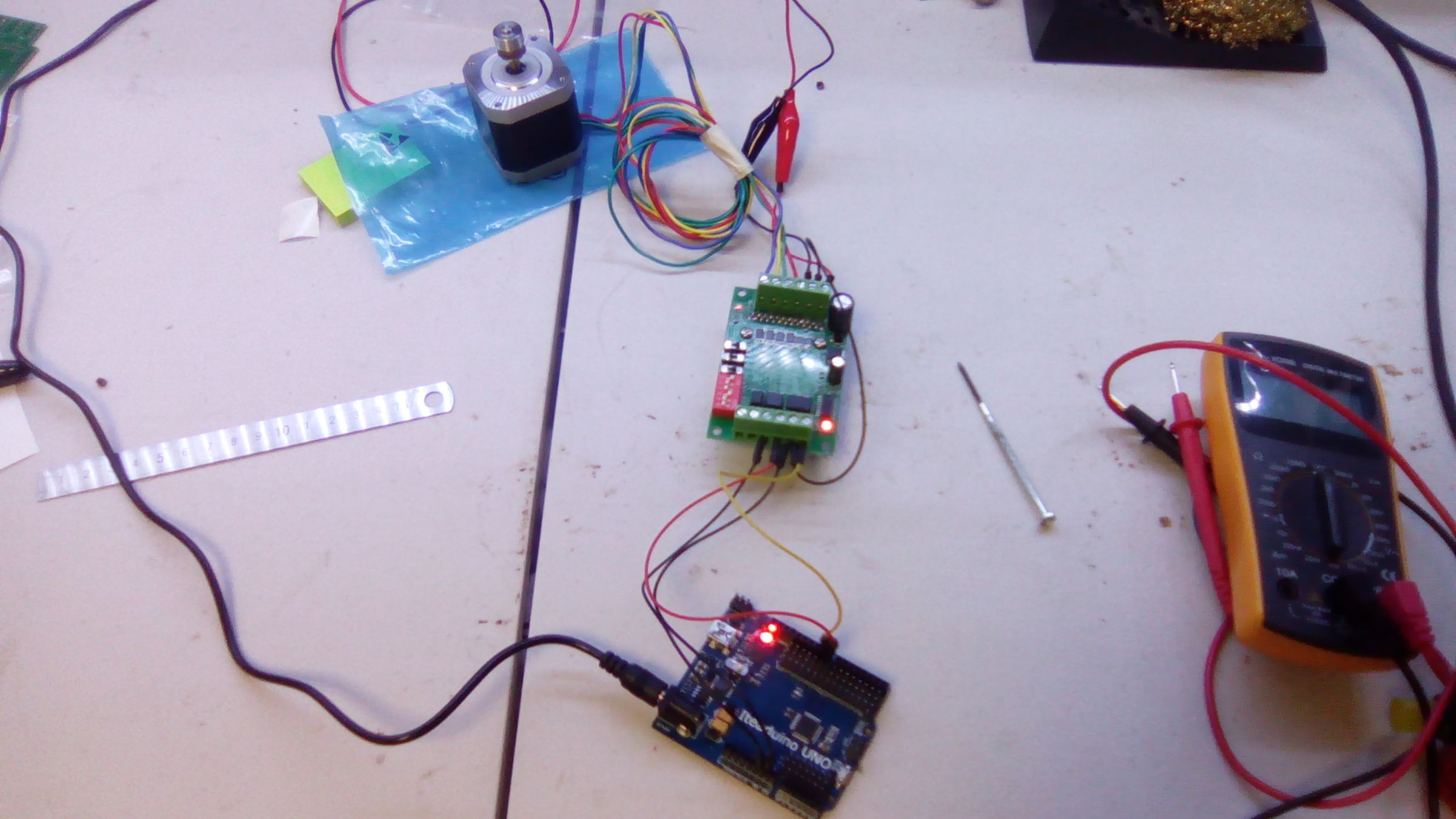 ARDUINO UNO + TB6560 Stepper Motor Driver : 3 Steps - Instructables