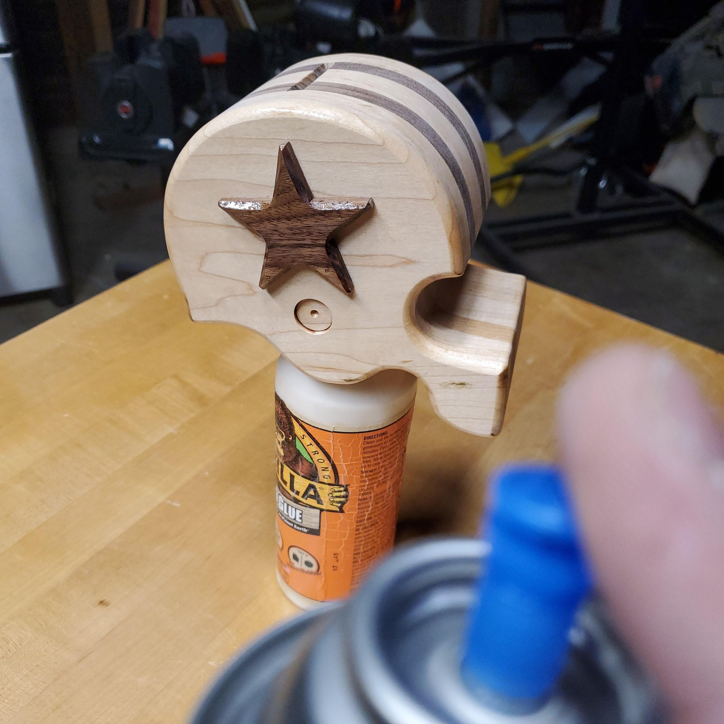 Wooden Football Helmet Bank : 10 Steps (with Pictures) - Instructables