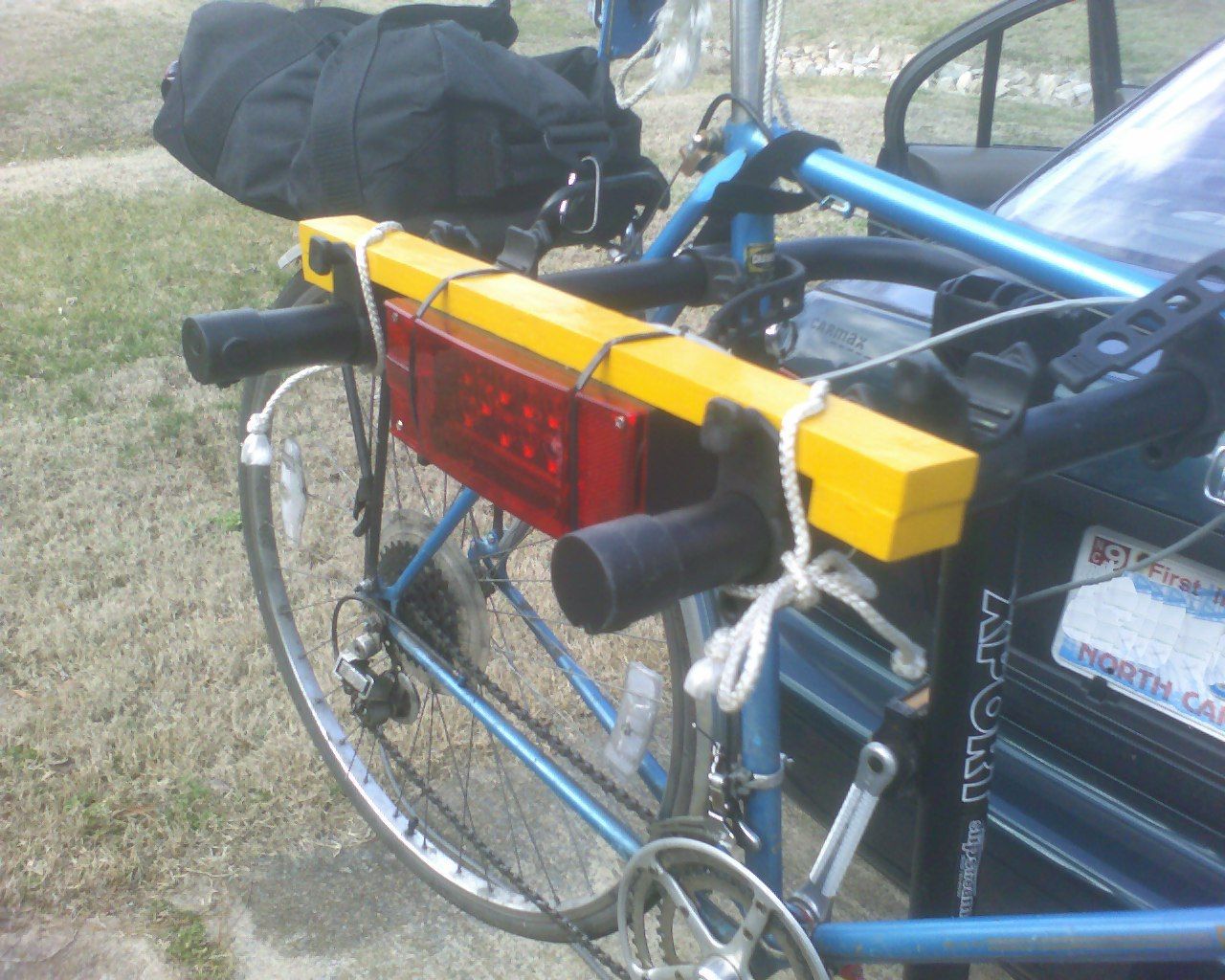 Tail Light for Bike Rack : 3 Steps - Instructables