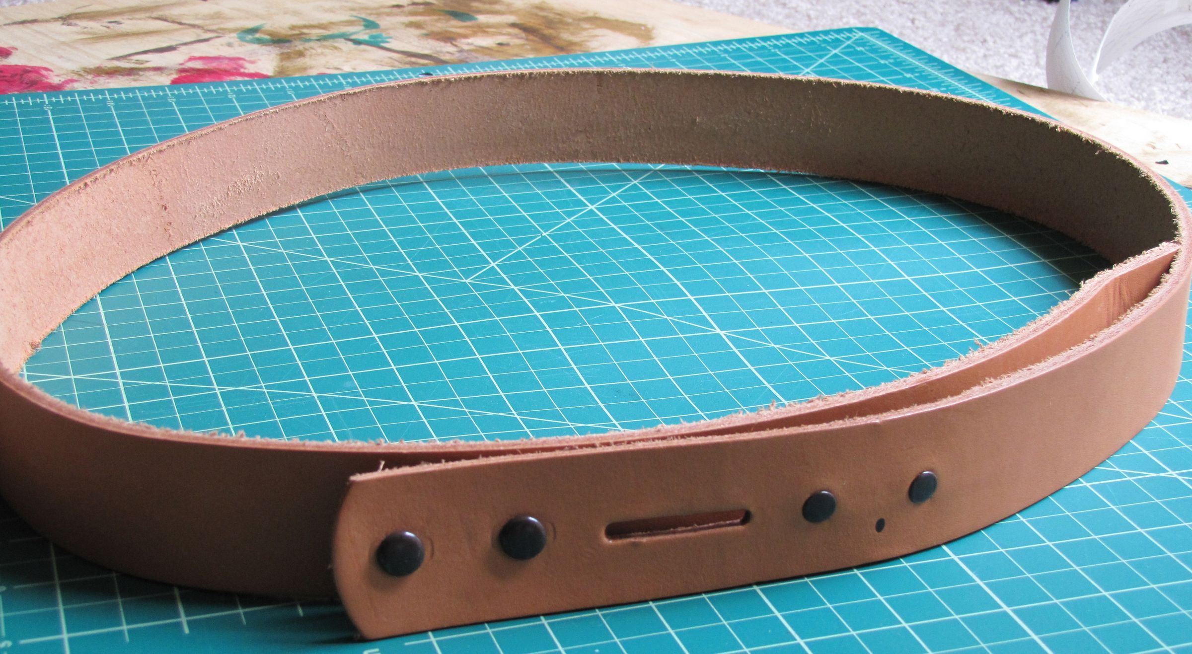 Design and Make Celtic Knotwork Leather Belt : 4 Steps (with Pictures ...
