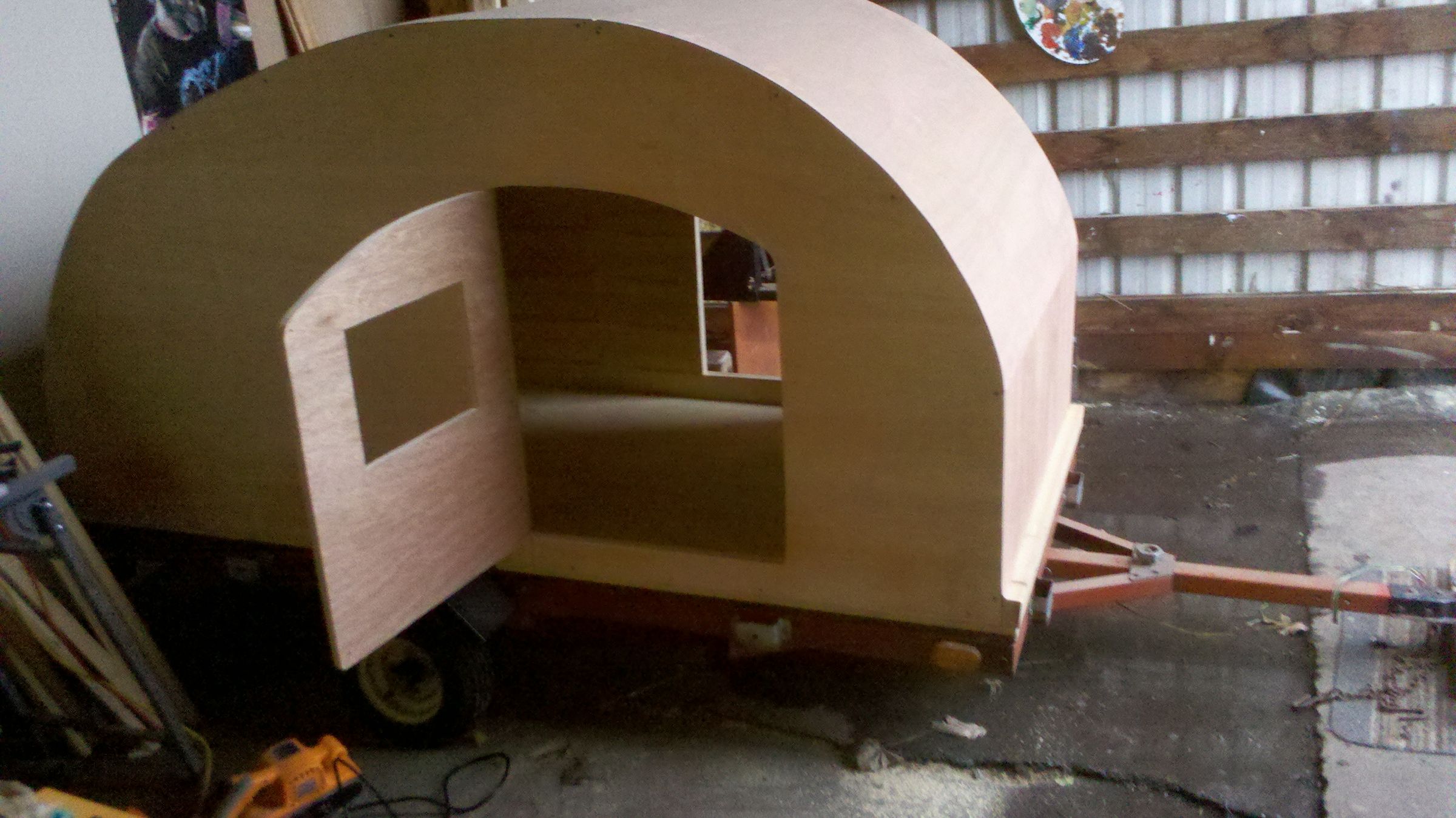 Teardrop Trailer Plans : How to Build a Cheap Camper : 4 Steps (with ...