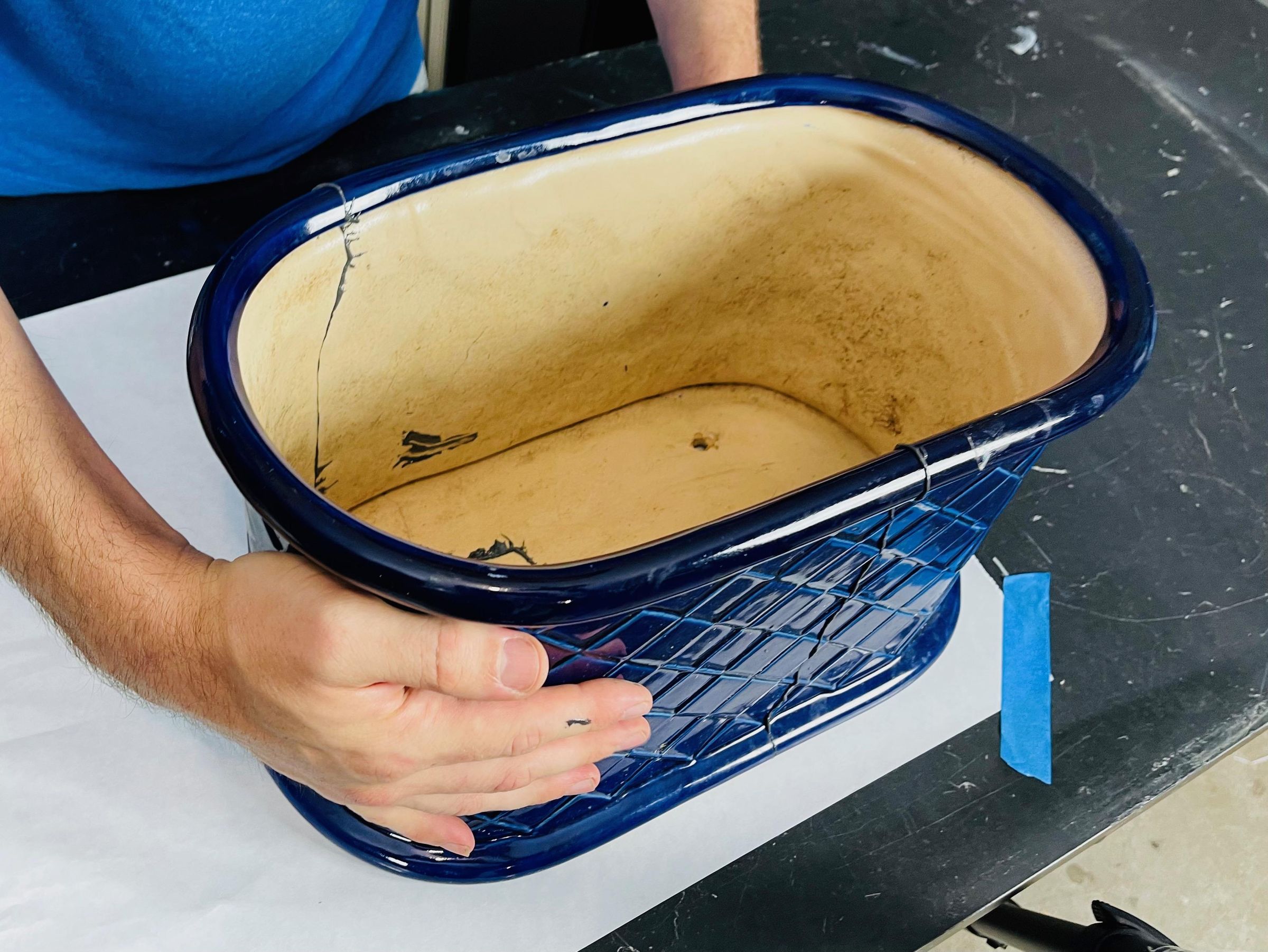 Fix a Broken Ceramic Planter With Epoxy : 4 Steps (with Pictures ...
