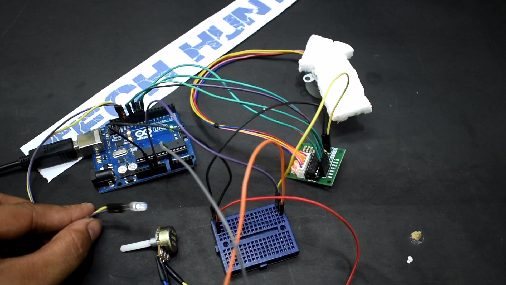 Arduino Tutorial - Stepper Motor Control With Potentiometer : 5 Steps ...
