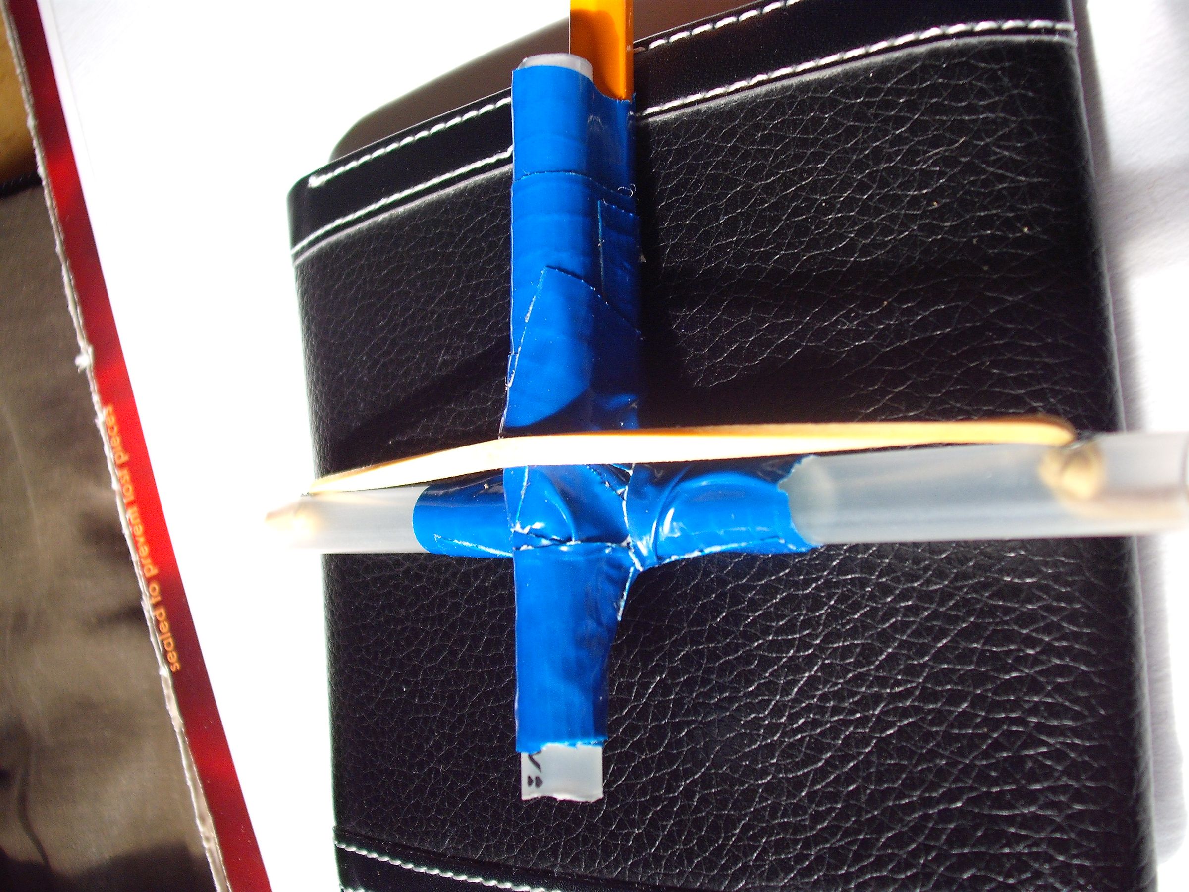 Pen Crossbow W/ Two "bolt" Storage : 6 Steps - Instructables