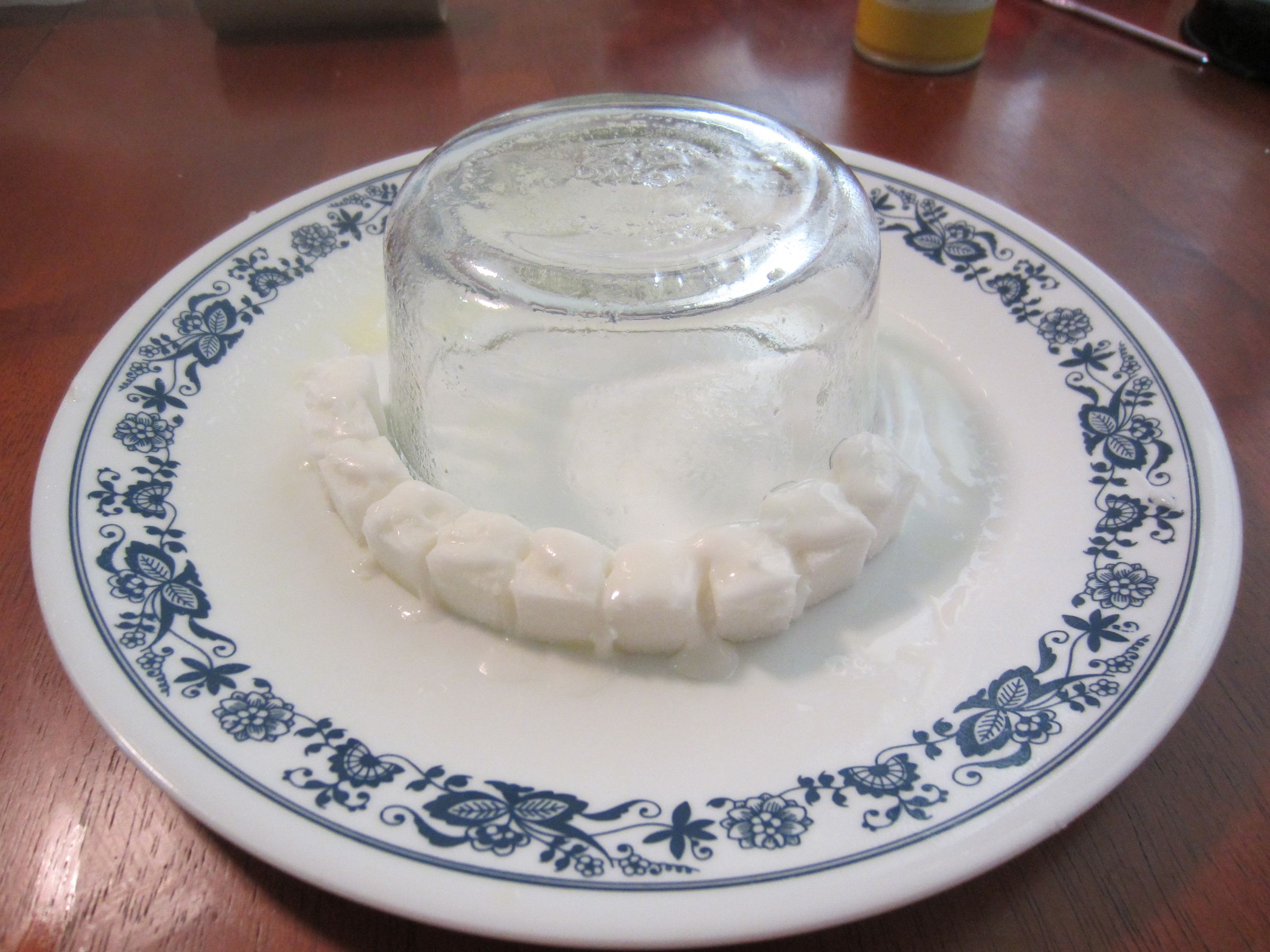 Edible White Chocolate-Coconut Polar Bear on Sugar Cube Igloo Sculpture ...