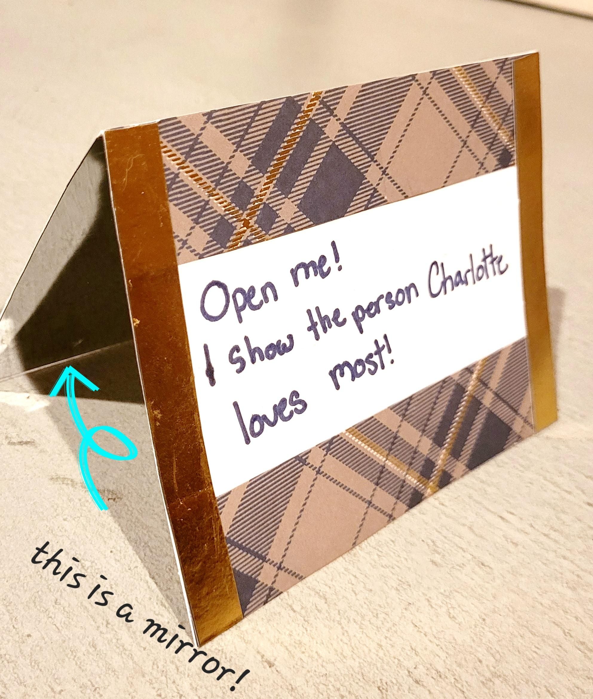 Mirrored Card : 6 Steps (with Pictures) - Instructables