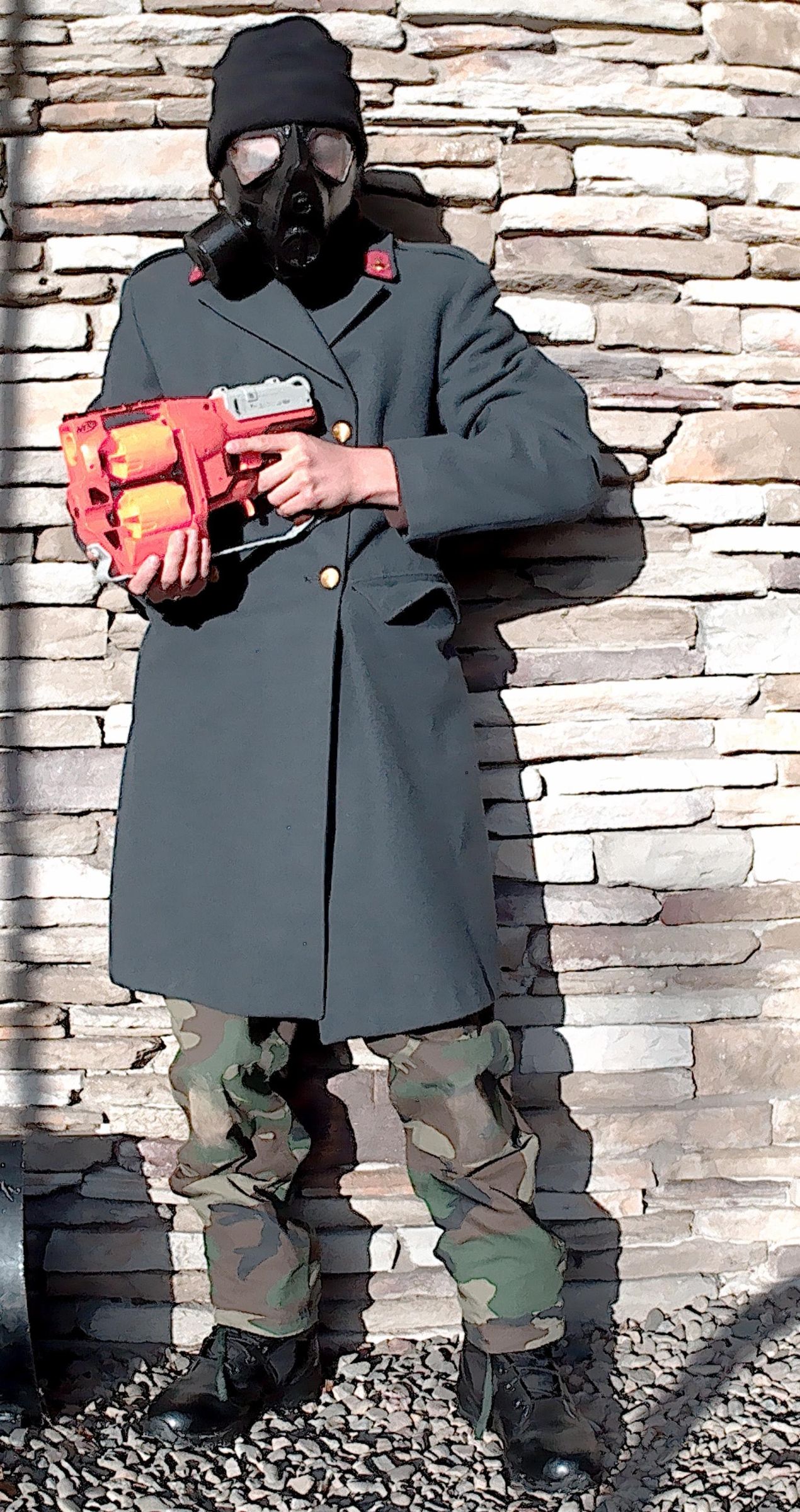 Cardboard Gas Mask : 7 Steps (with Pictures) - Instructables