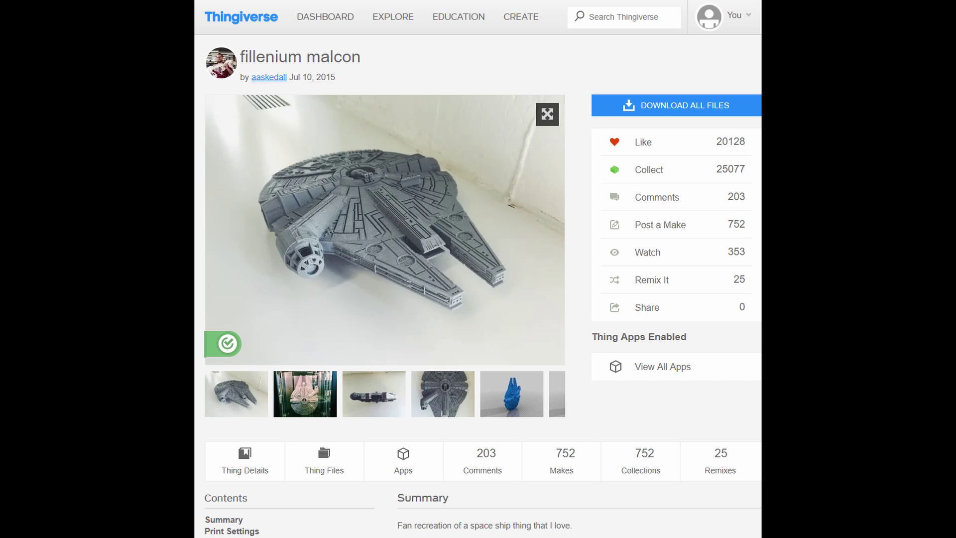 How to Make the Millennium Falcon Into the Memory Falcon and Bring Out ...