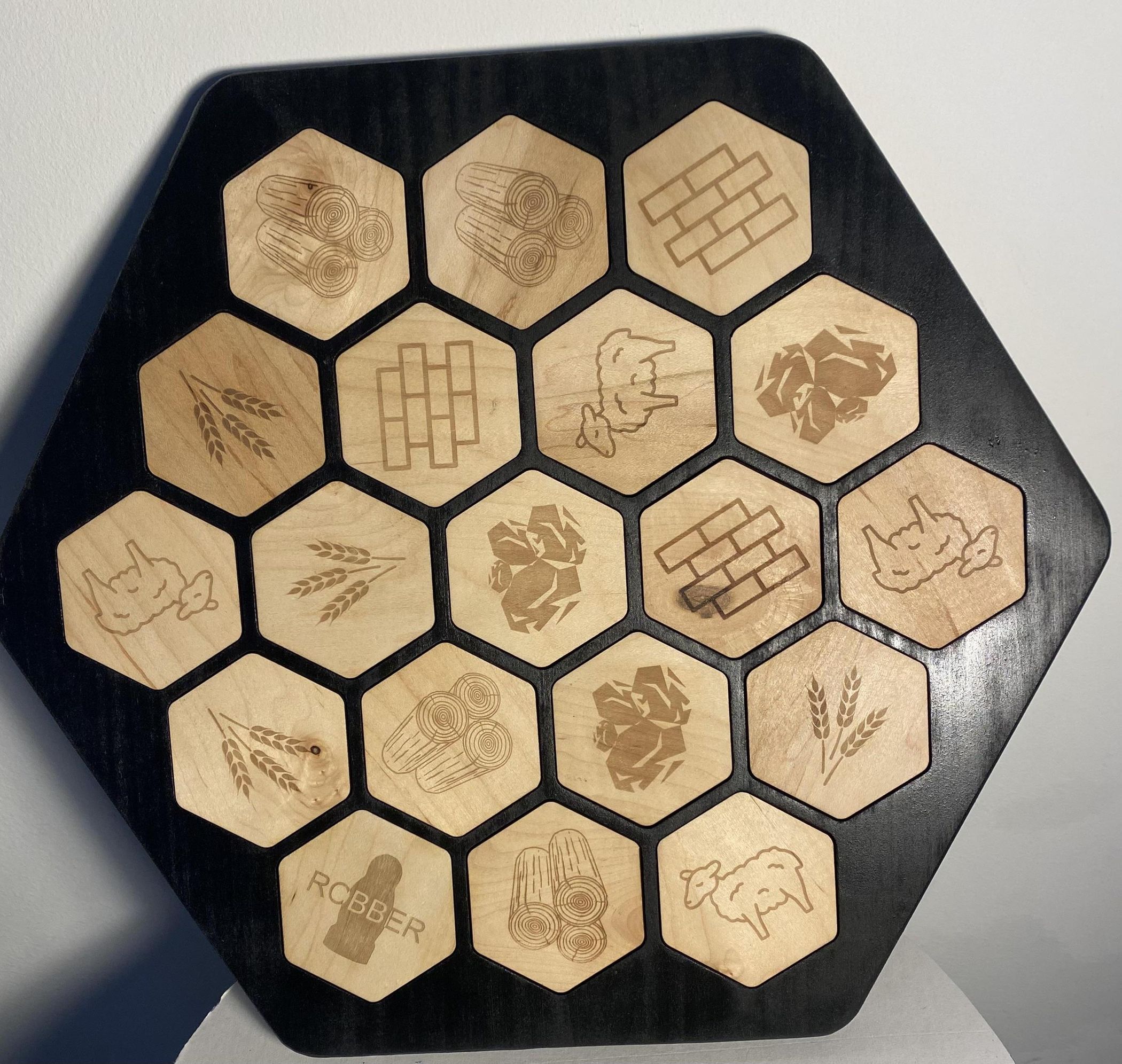 How to Make a Wooden Catan Gameboard : 6 Steps - Instructables