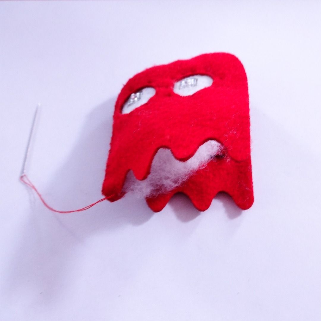 Blinky! the Cute Red Ghost : 9 Steps (with Pictures) - Instructables