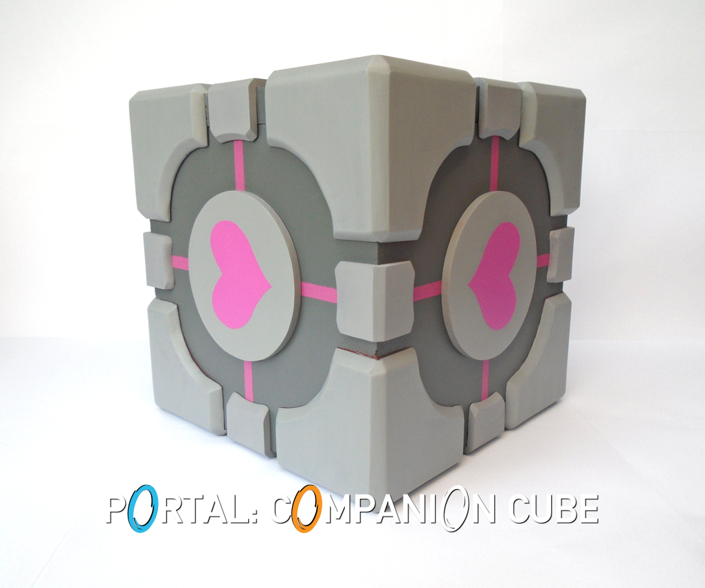 Portal: Companion Cube Storage Box : 9 Steps (with Pictures ...