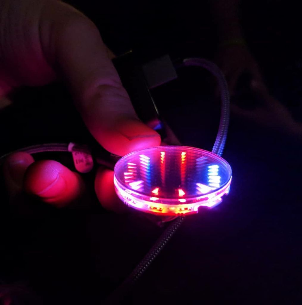 Vortex Watch: an Infinity Mirror Wristwatch | Trybotics