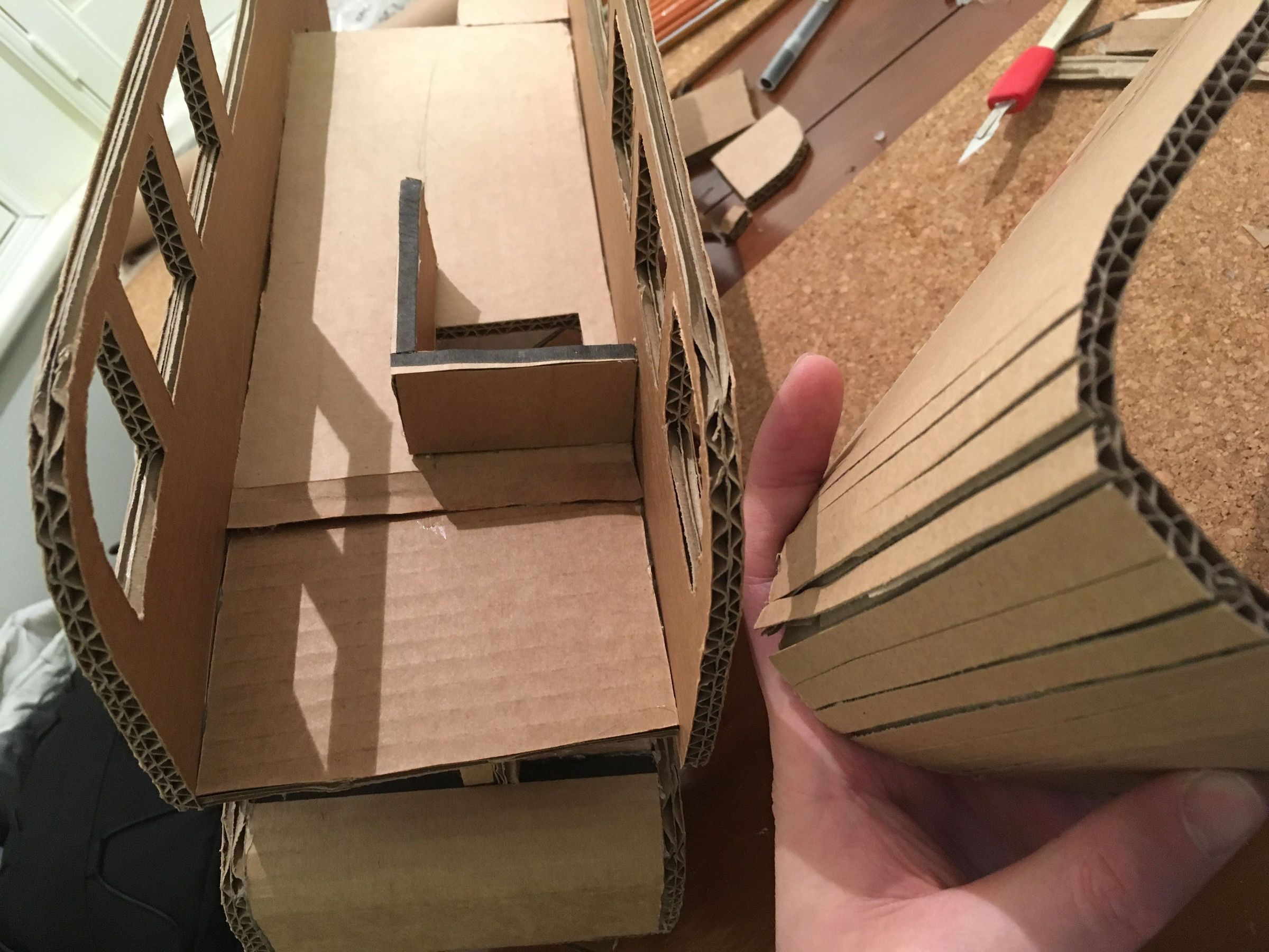 Cardboard Box Bus - for a Toy Ride : 16 Steps (with Pictures ...