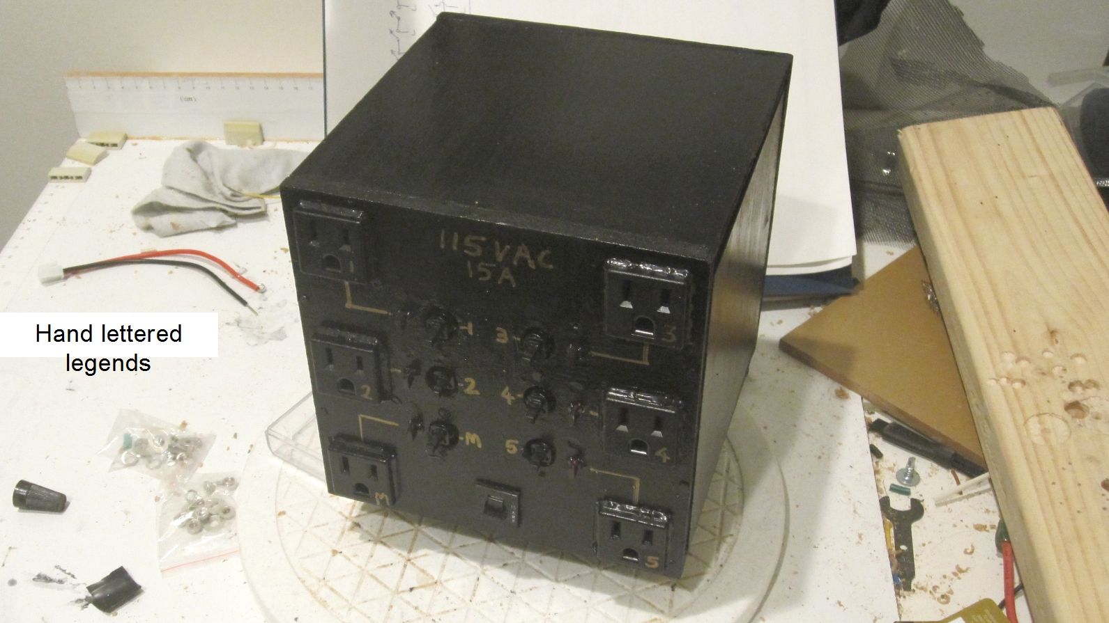 PowerBox: Recycled AC Power Distribution System From Old Computer AC ...