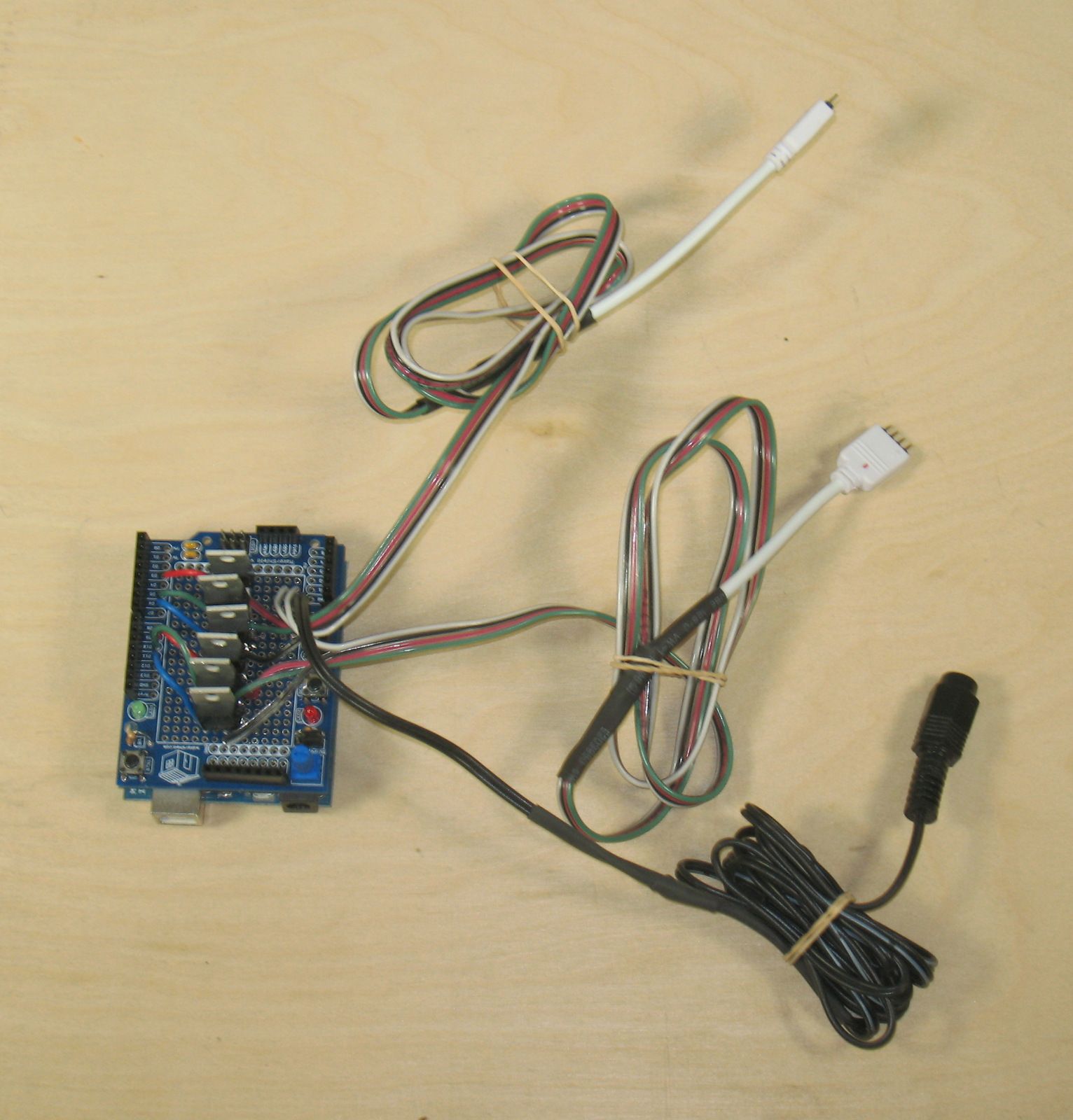 Arduino Controlled LED Strip Holiday Lighting : 3 Steps - Instructables