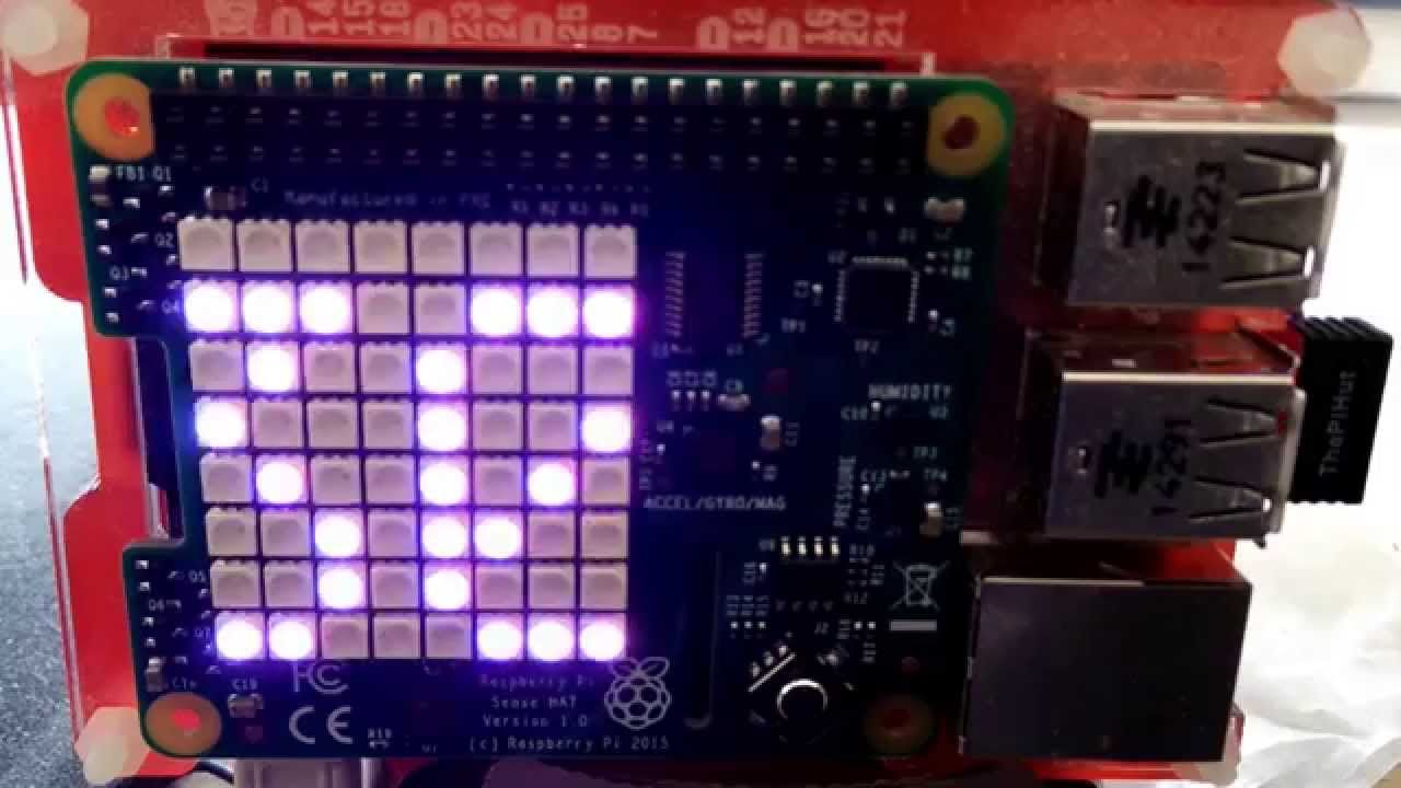 How to Show a Message on a SenseHat : 5 Steps - Instructables