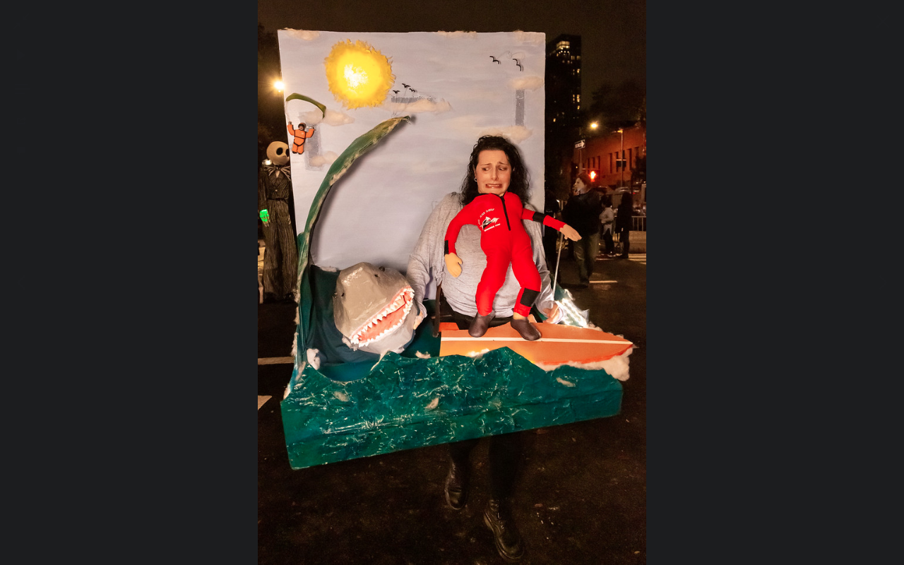 Papier Mache Shark Head Prop For Costume 5 Steps With Pictures