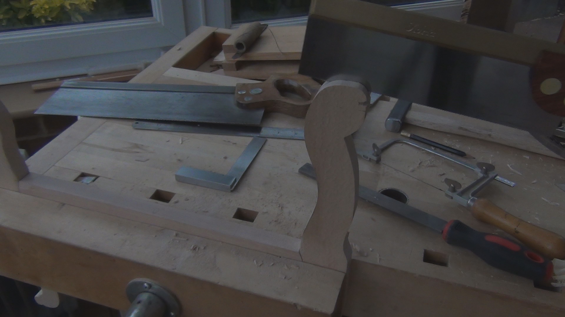 Make a Bow Saw (aka Frame, Turning) : 8 Steps (with Pictures ...
