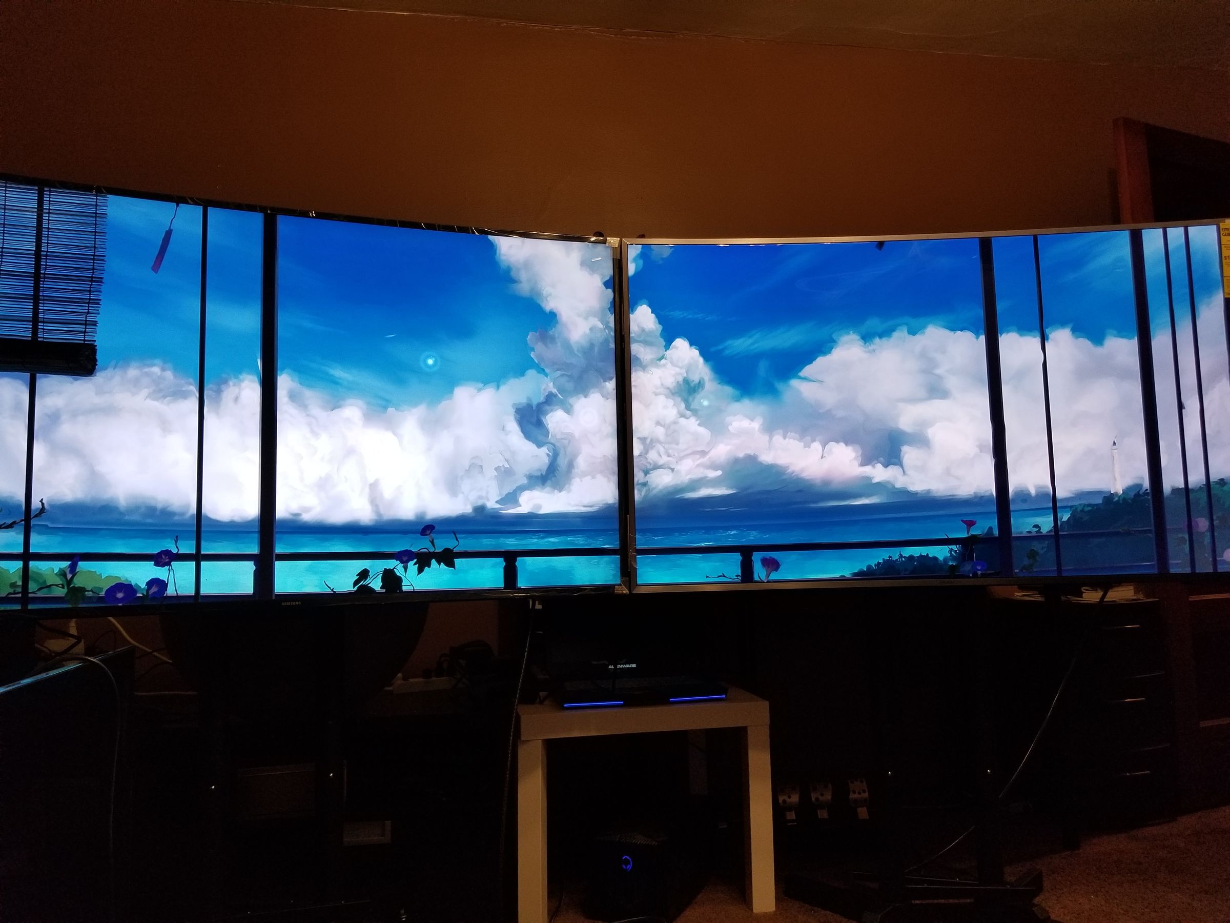 Dual 55-inch Curved TV Setup for PC Monitor : 6 Steps (with Pictures ...