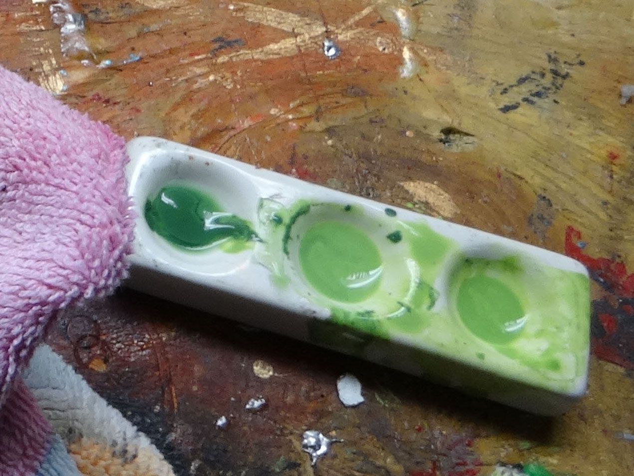 Fake Rivets, Plates and Metal From Paper and Paint : 6 Steps (with ...