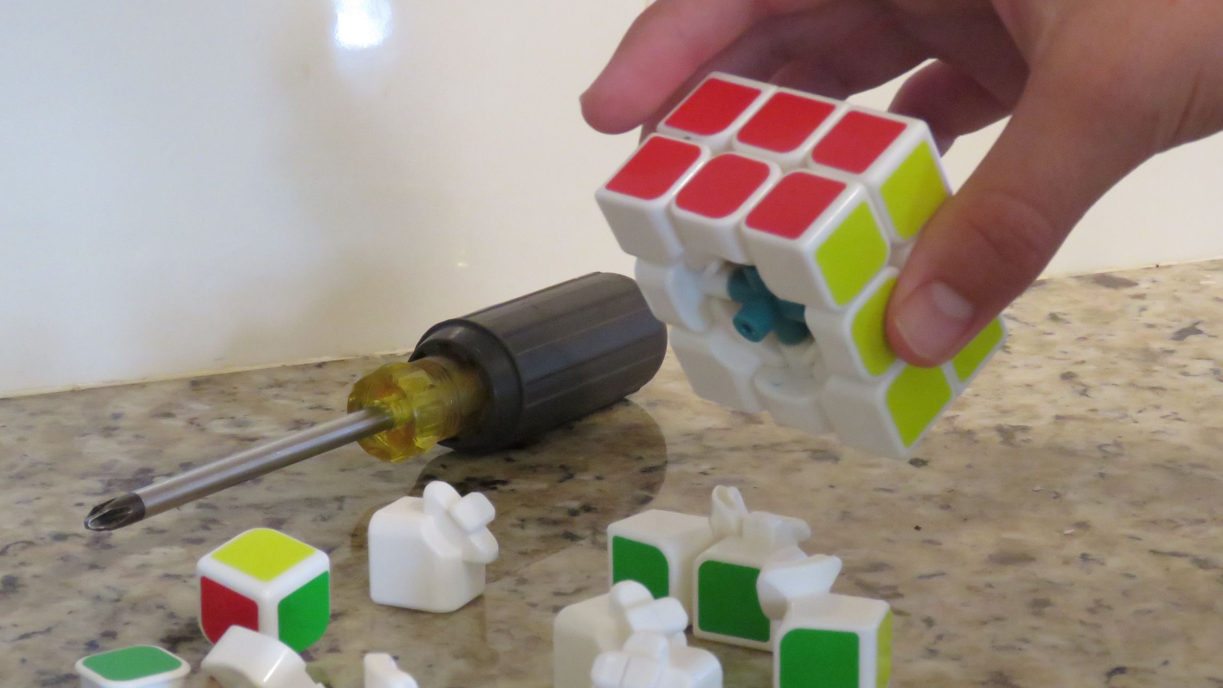 How to Put a Rubik's Cube in a Bottle! : 9 Steps (with Pictures ...