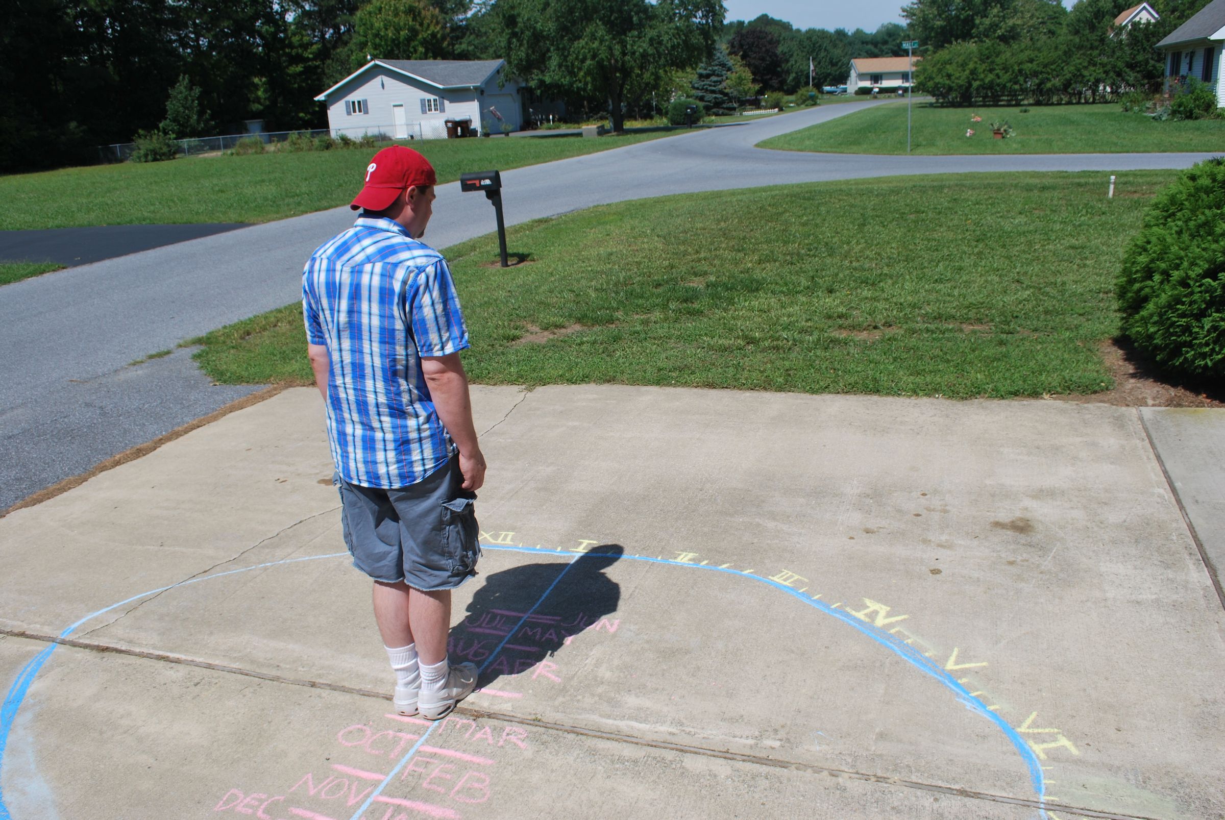 Large Driveway, Patio or Garden Sundial : 7 Steps (with Pictures ...