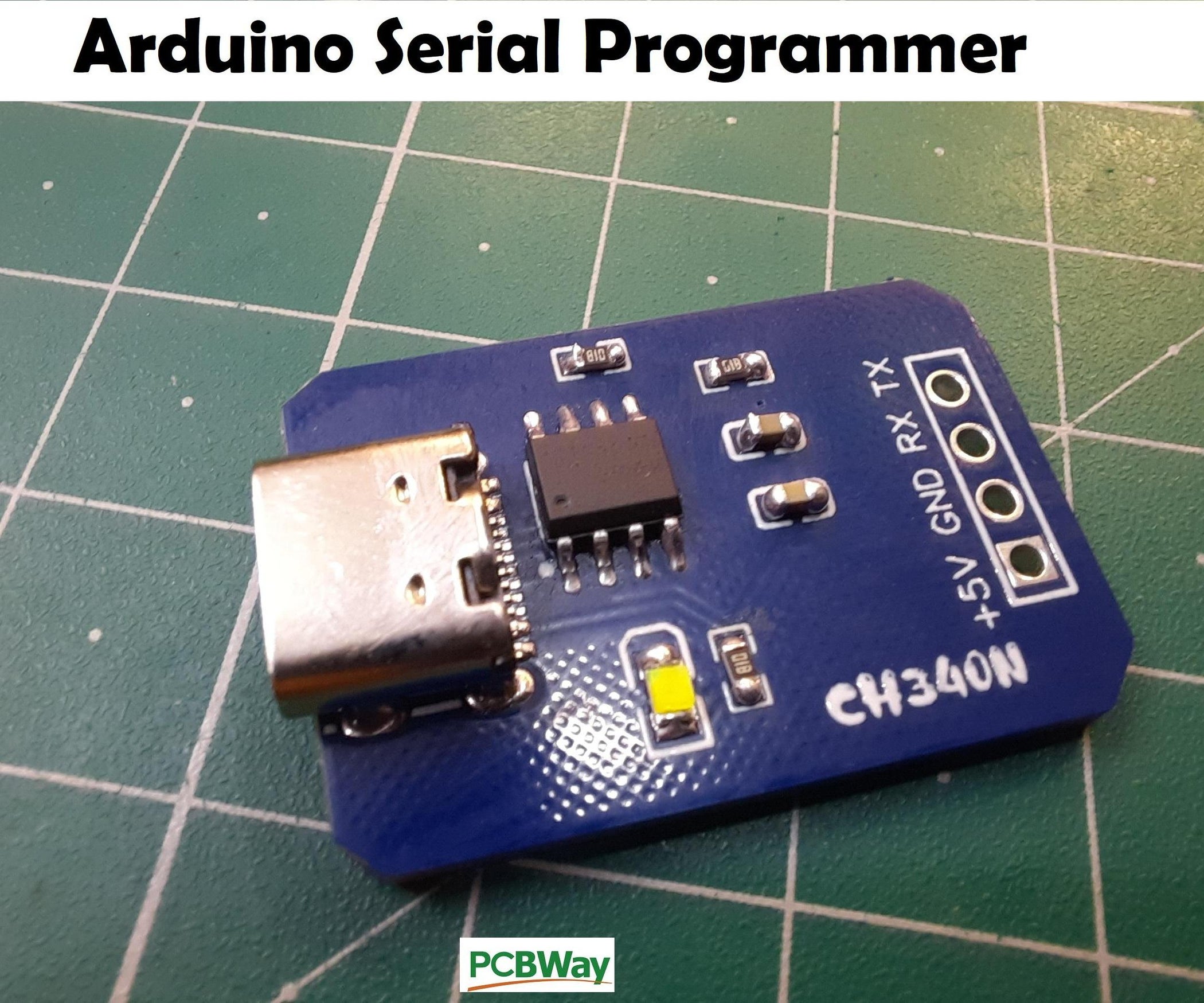 Arduino Serial Programmer Ch340n 9 Steps Instructables