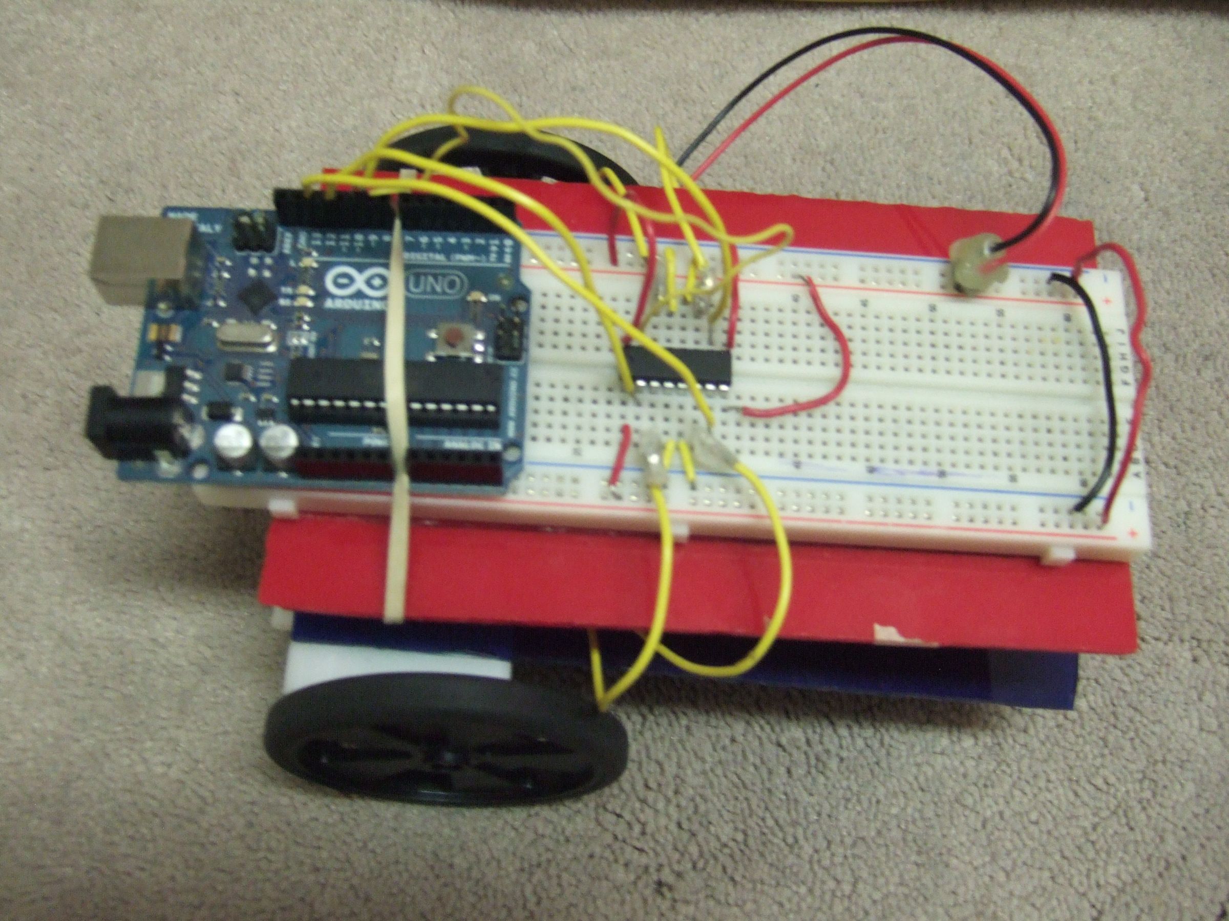 Arduino Controlled L293D Robot ( Part 1 - Update 1.0 ) : 12 Steps ...