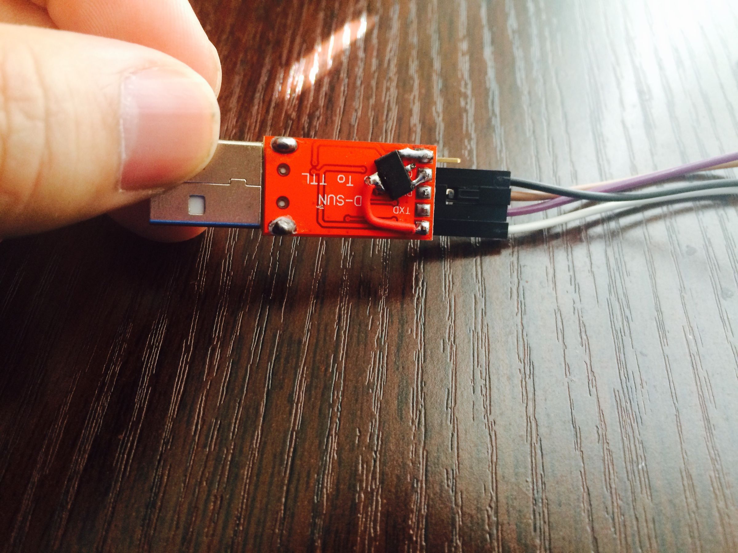 Mod a USB to TTL Serial Adapter (CP2102) to Program ESP8266 : 3 Steps ...