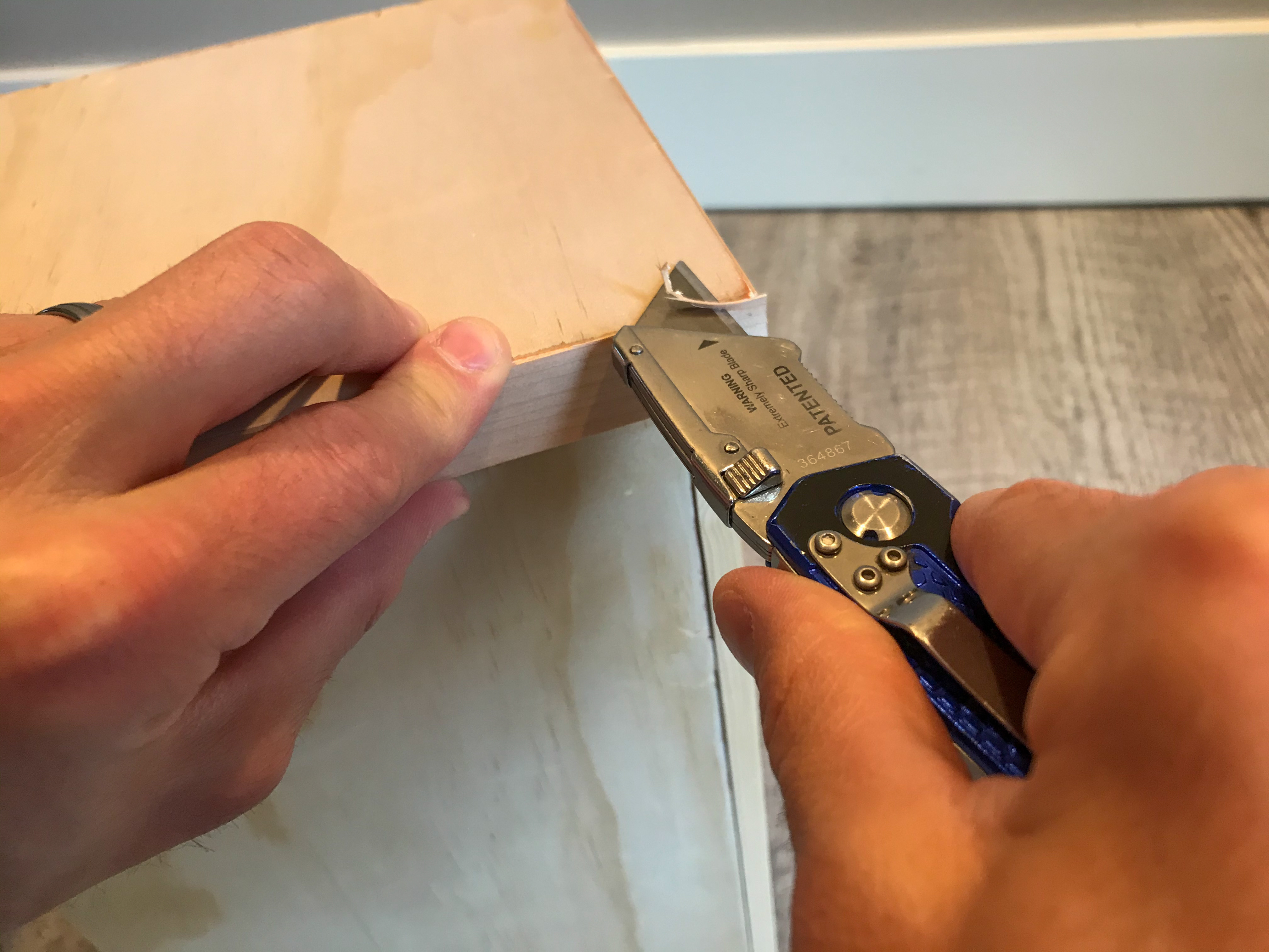 DIY Simple Standing Desk - Keyboard & Monitor Stands : 15 Steps (with ...