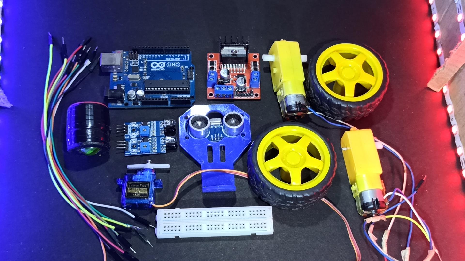 Arduino 4in1 Robot Projects : 10 Steps (with Pictures) - Instructables