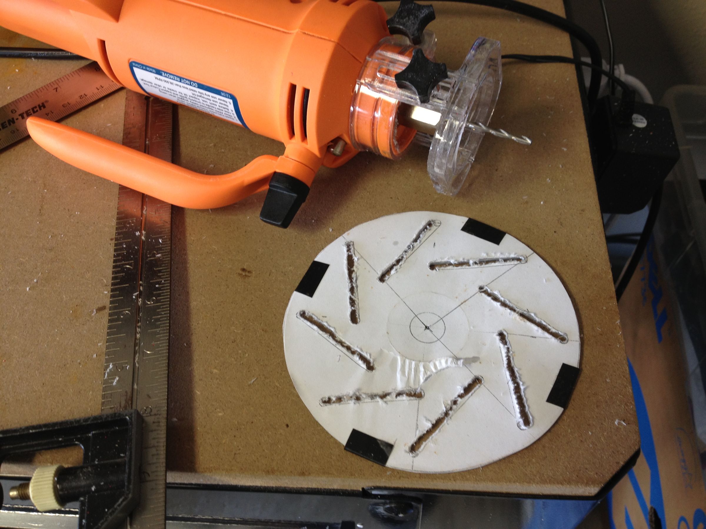 Overbalanced Wheel (Fake Perpetual Motion Machine for Fun) : 9 Steps ...