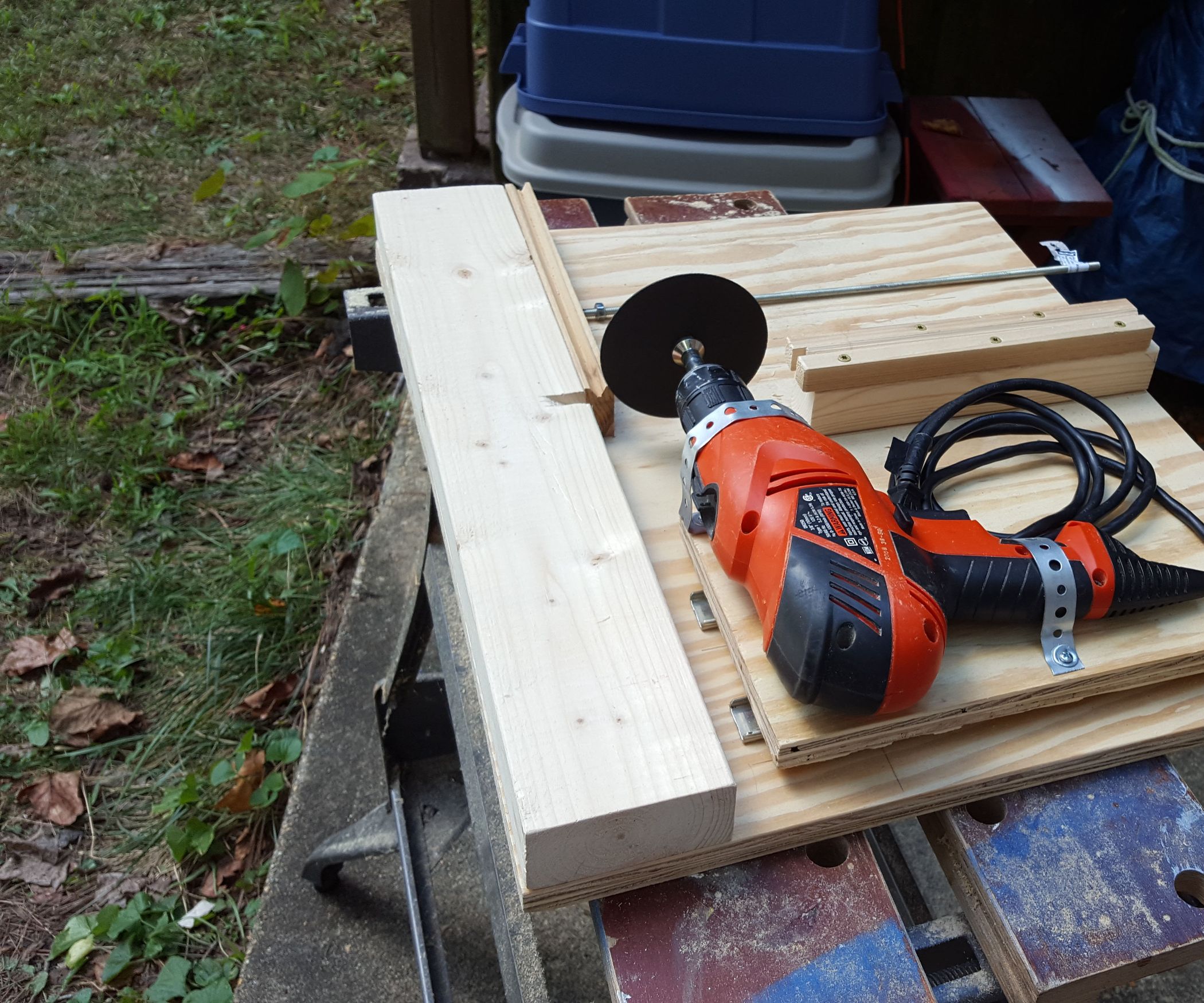 Threaded Rod Cutting Station - Instructables