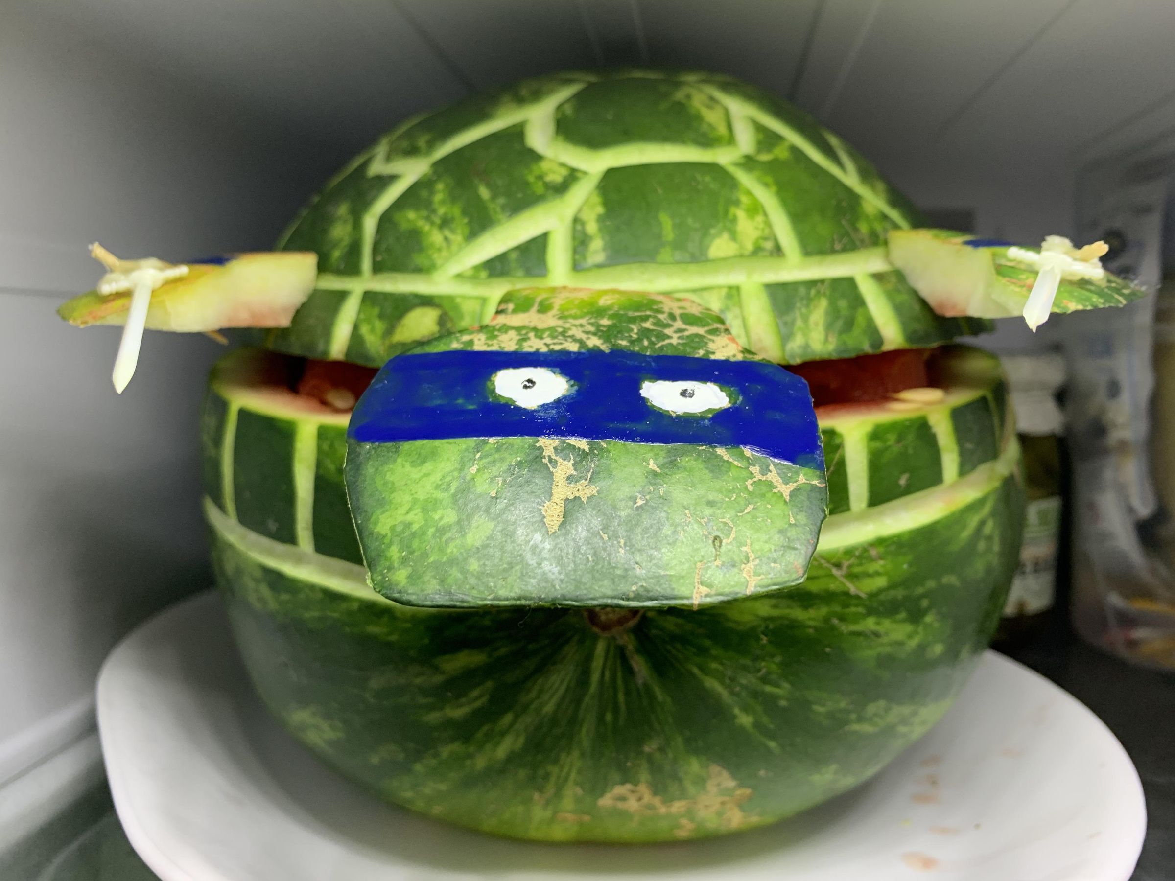 TMNT Watermelon Turtle : 5 Steps (with Pictures) - Instructables