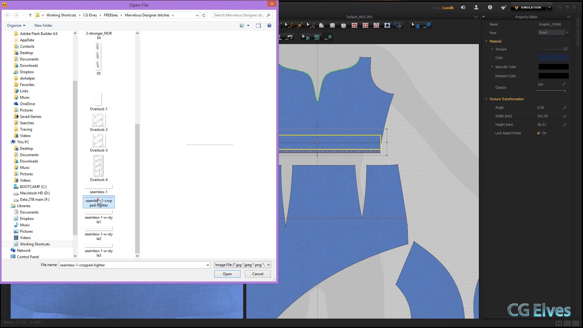 Marvelous Designer Tutorial for Beginners How to Make Stitches for Your ...