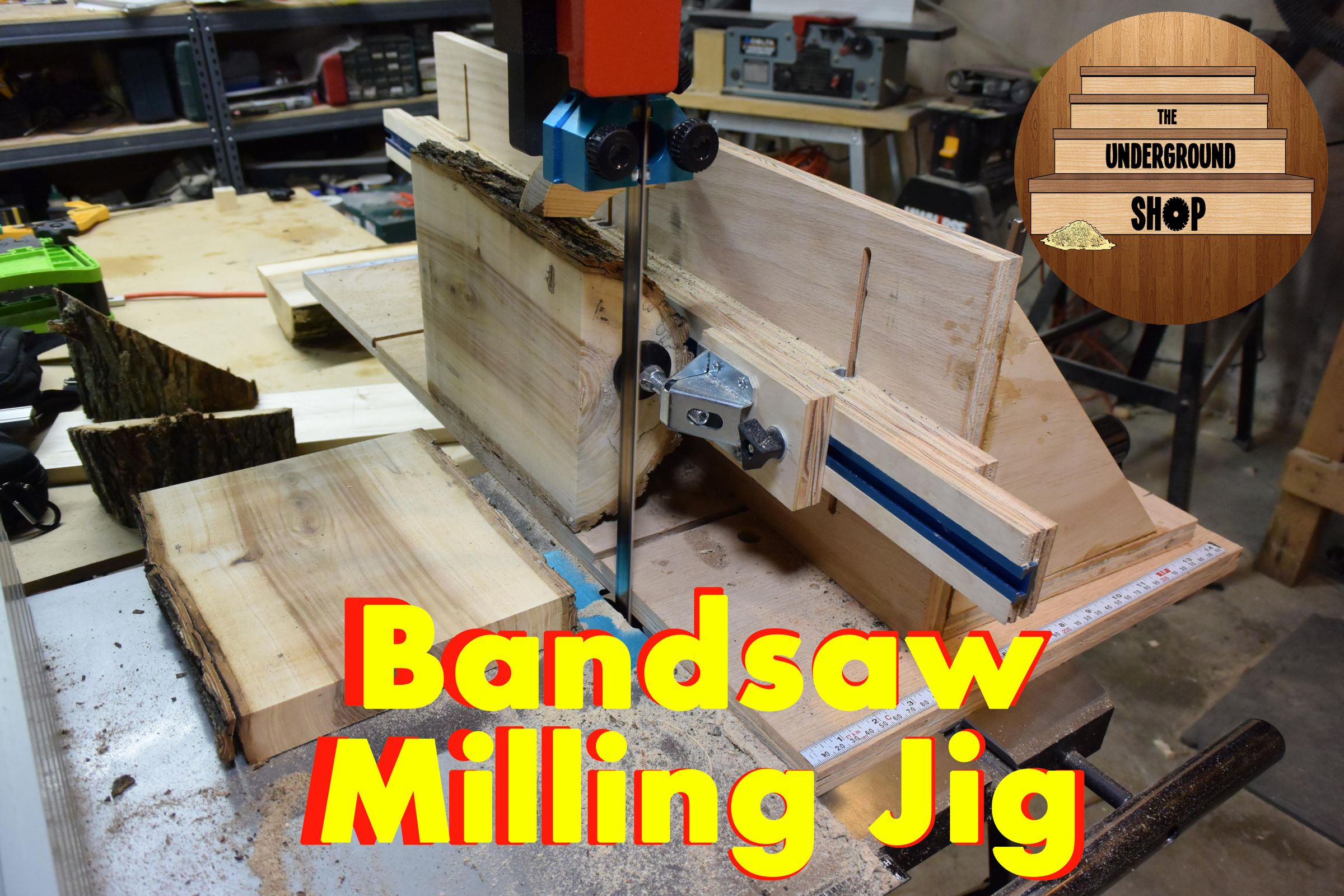 Bandsaw Milling Log Jig : 8 Steps (with Pictures) - Instructables