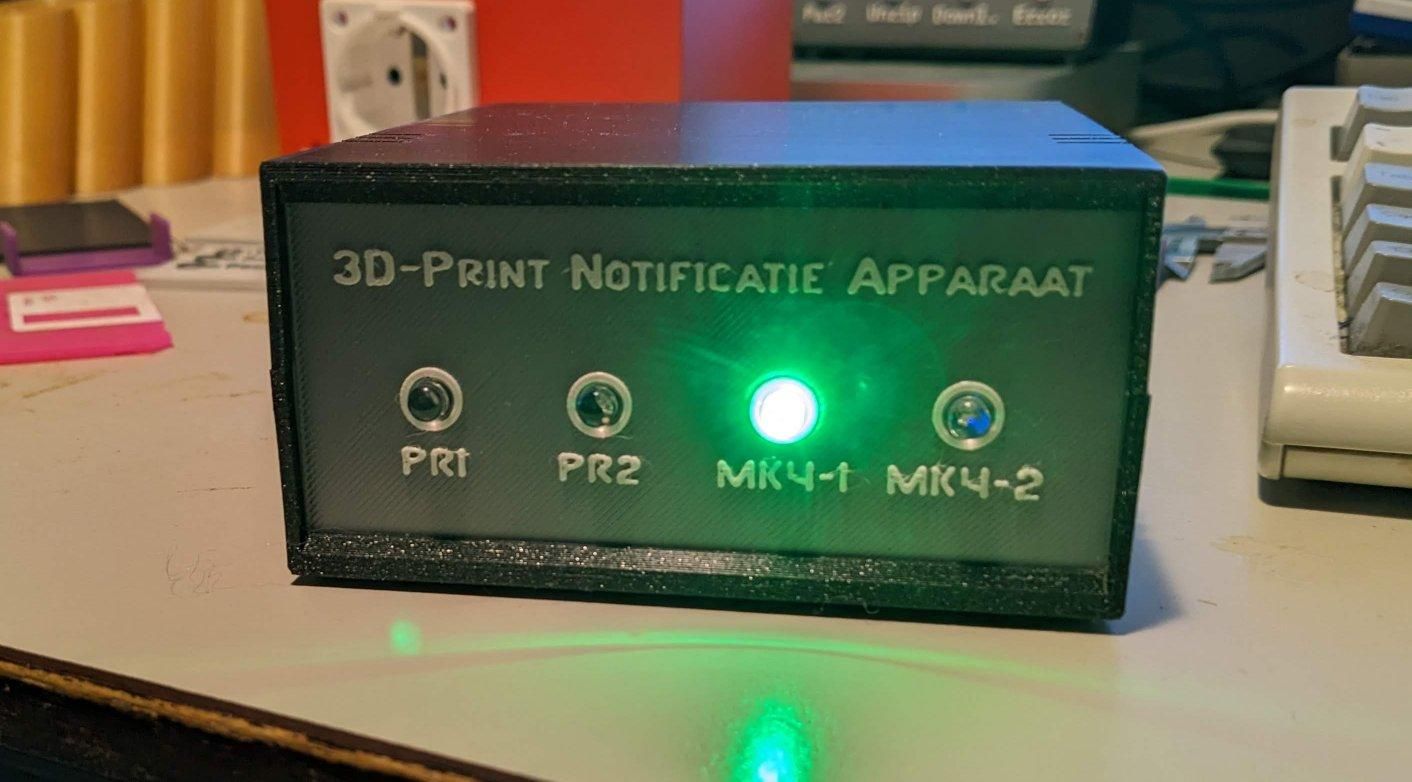 3D Print Notifier (receive a Push Notification When 3d Print Is Ready ...