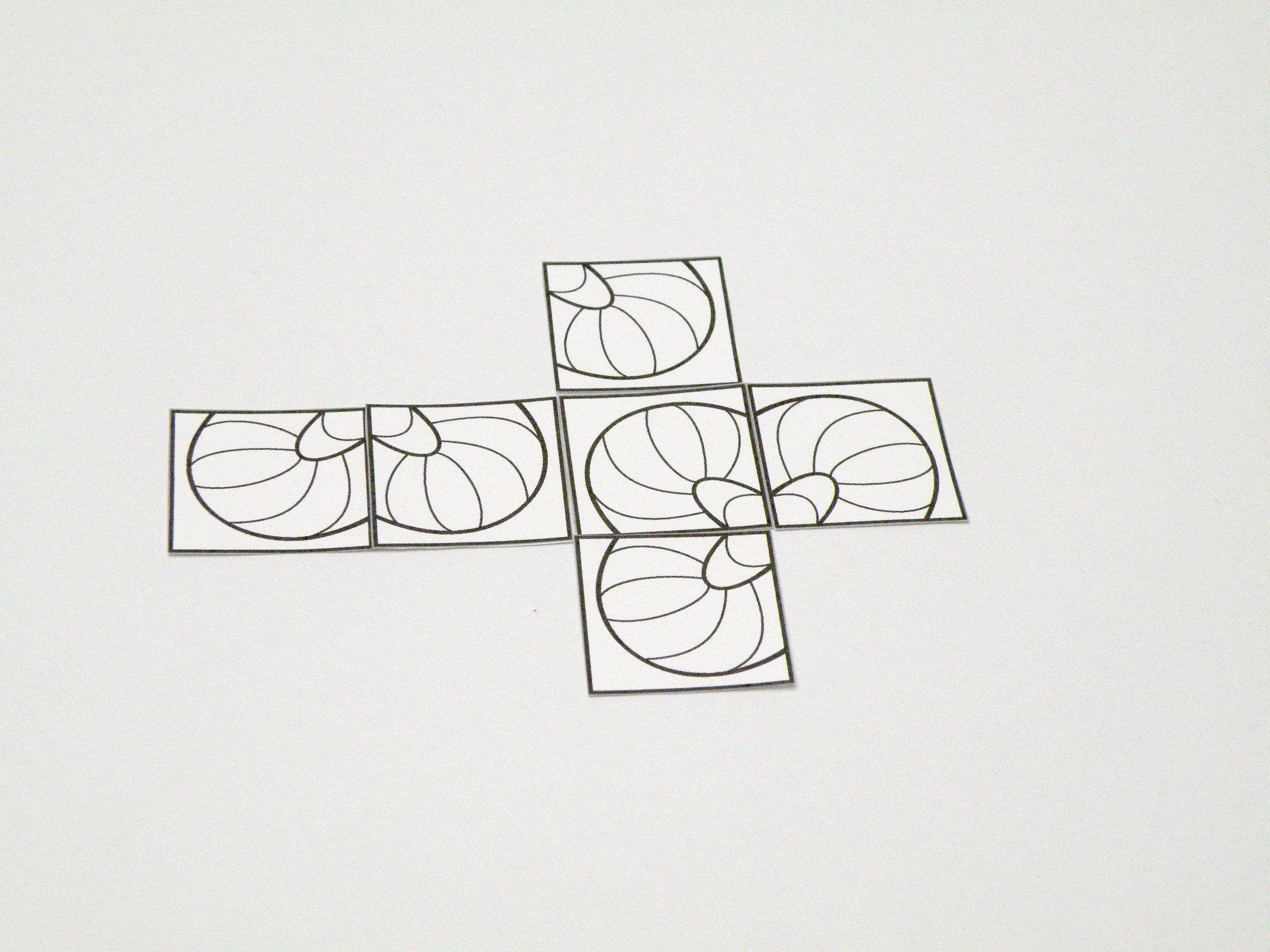 Make a Cube From a Net - 3D Coloring Book: Cubes and Things : 5 Steps ...