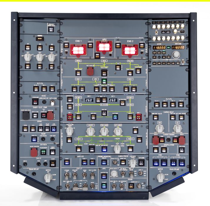 Airbus Overhead Panel : 24 Steps - Instructables